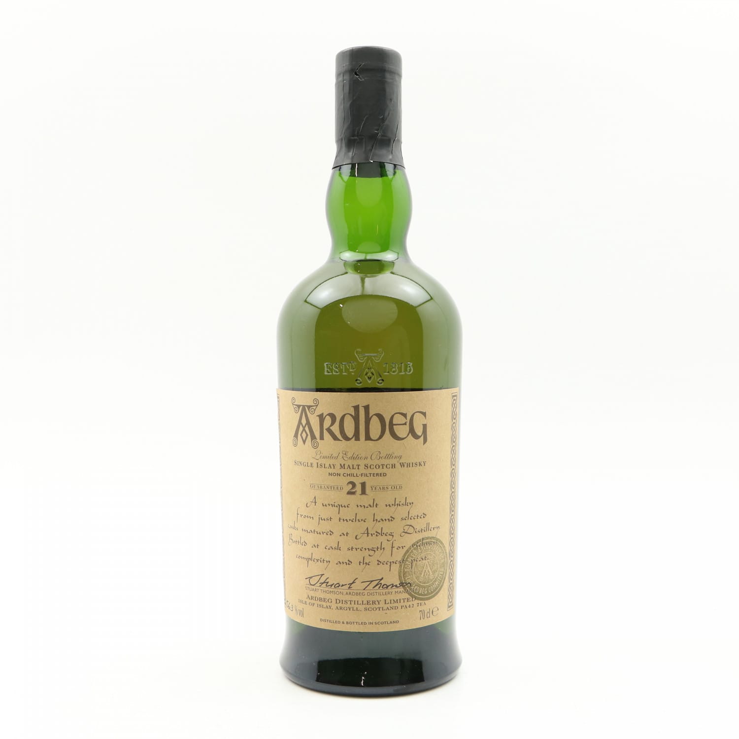 Ardbeg 21 Year Old 2001 Committee Release | The 153rd Auction | Scotch ...