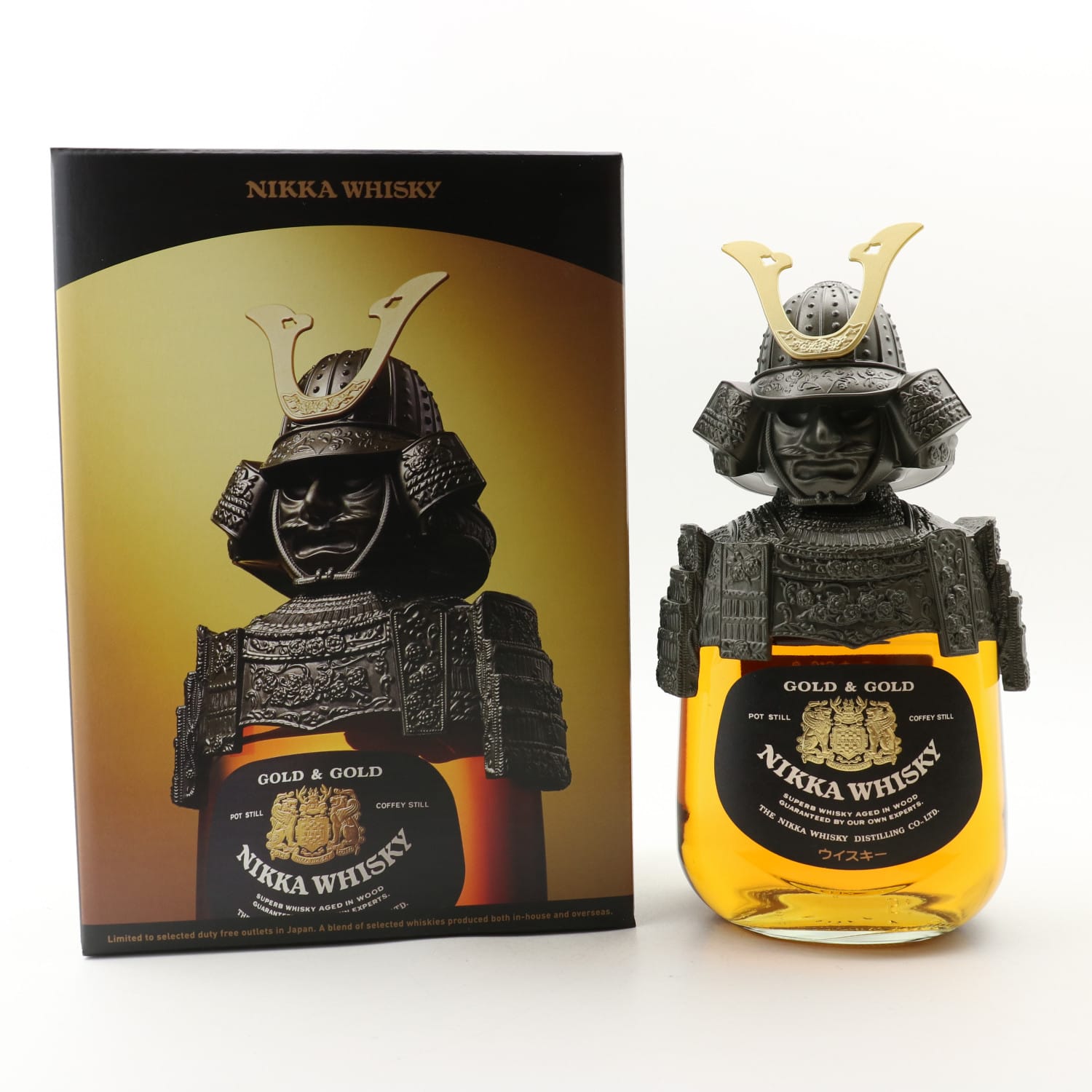 Nikka Gold & Gold Samurai 75cl (Plastic Samurai) | The 169th Auction ...