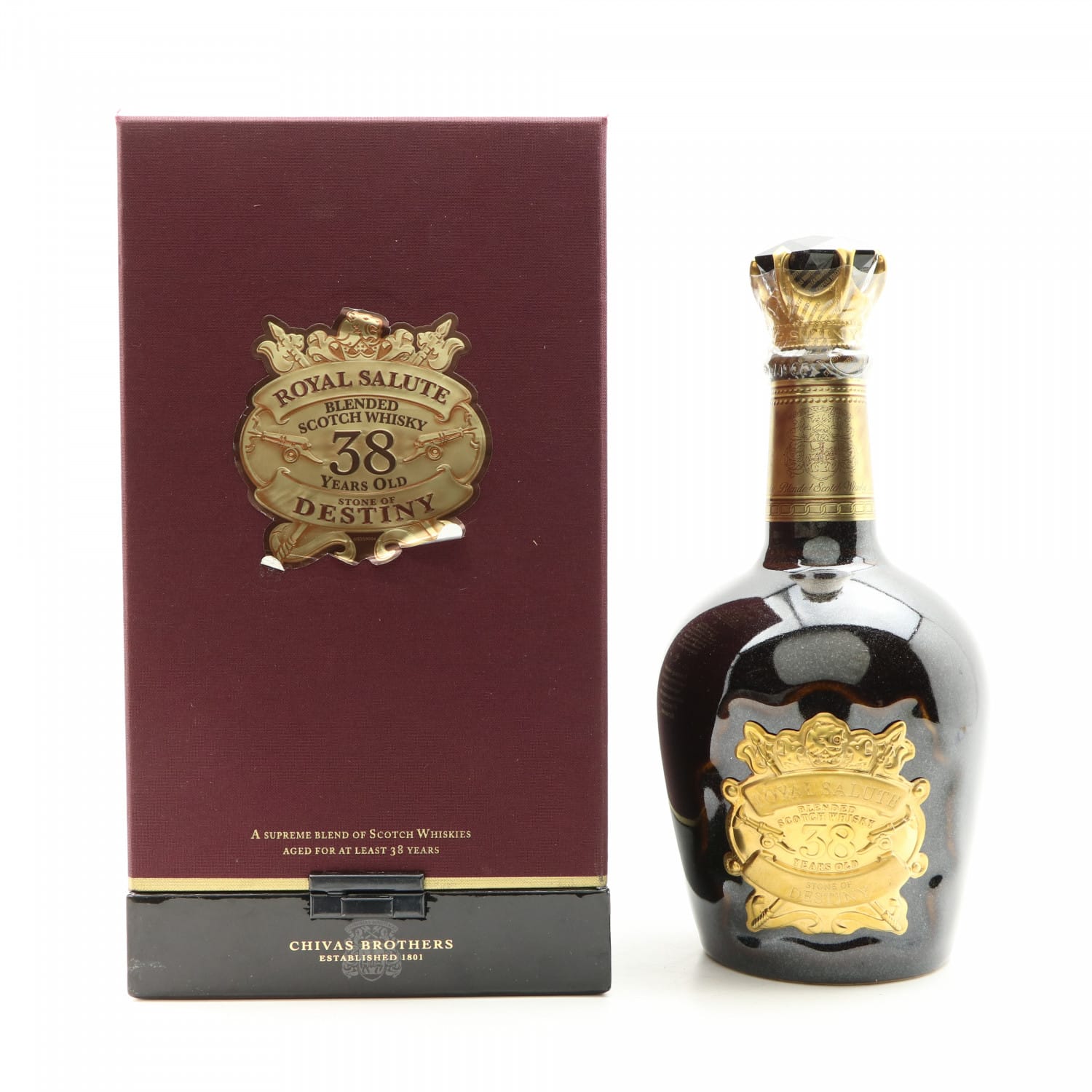 Chivas Royal Salute 38 Year Old Stone Of Destiny | The 159th Auction ...