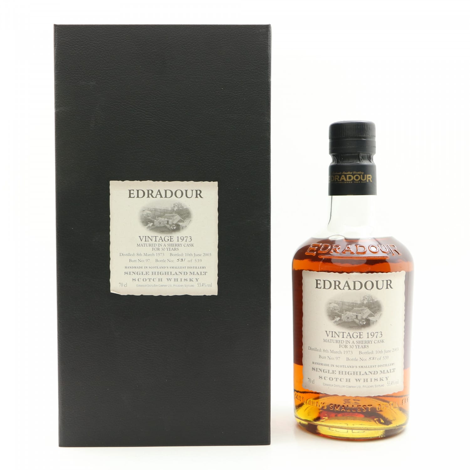 Edradour 1973 30 Year Old Single Cask #97 | The 158th Auction | Scotch ...