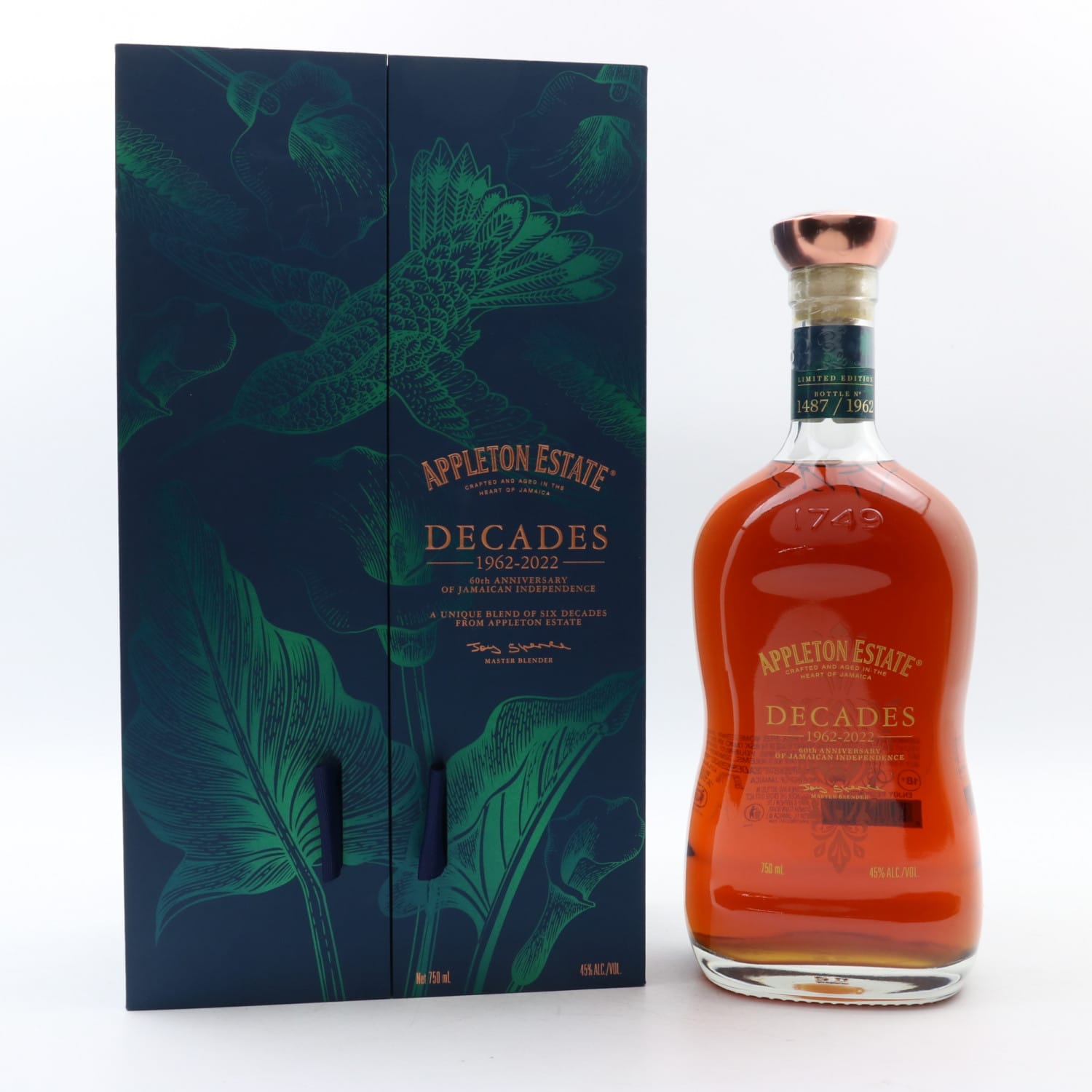 Appleton Estate Decades 60th Anniversary of Jamaican Independence 75cl ...