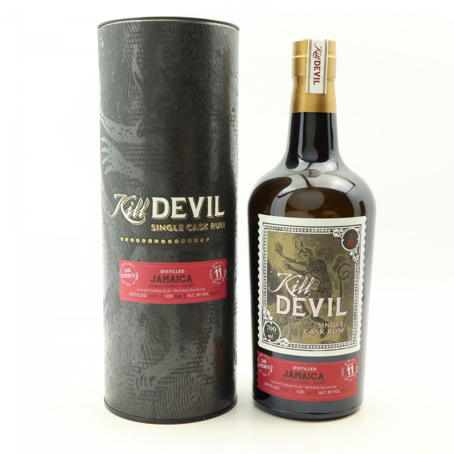 Jamaica 2007 11 Year Old Kill Devil | The 146th Auction | Scotch Whisky ...
