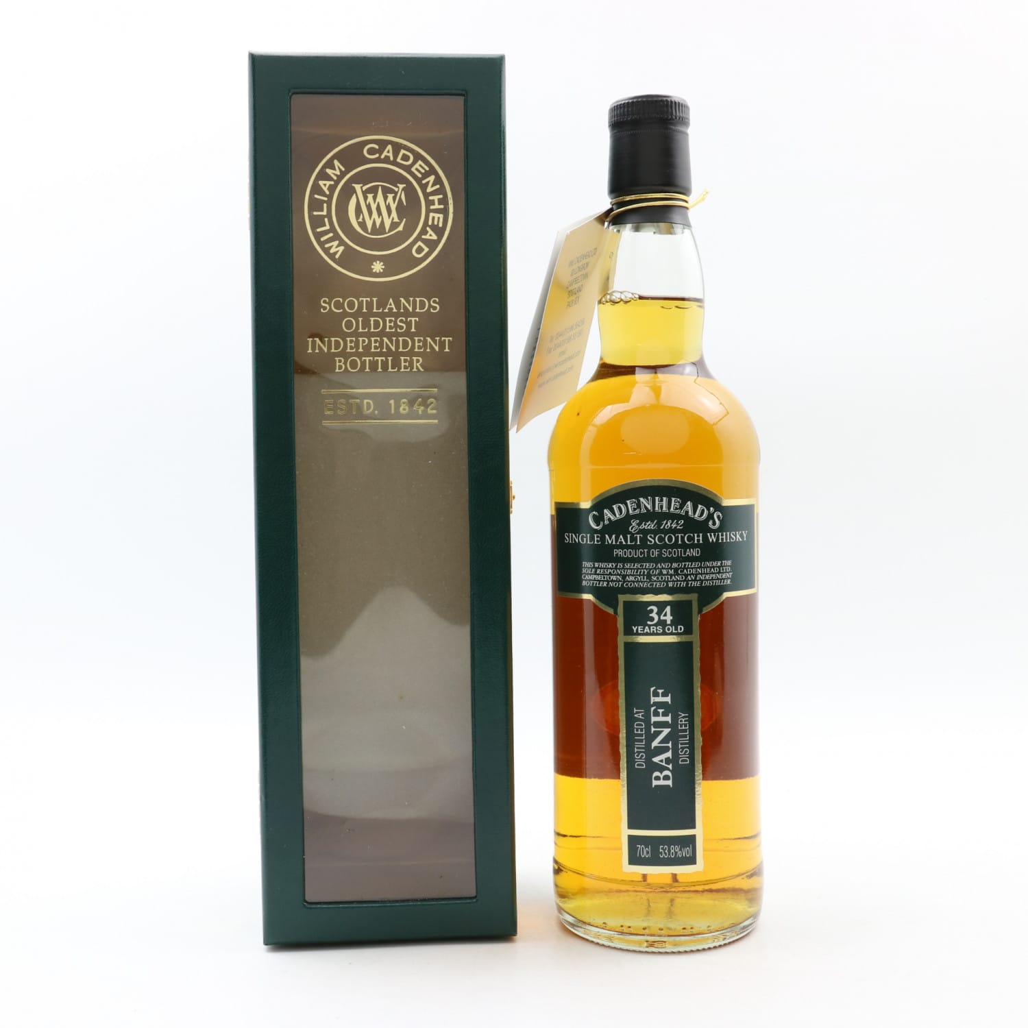 Banff 1976 34 Year Old Cadenhead's | The 143rd Auction | Scotch Whisky ...