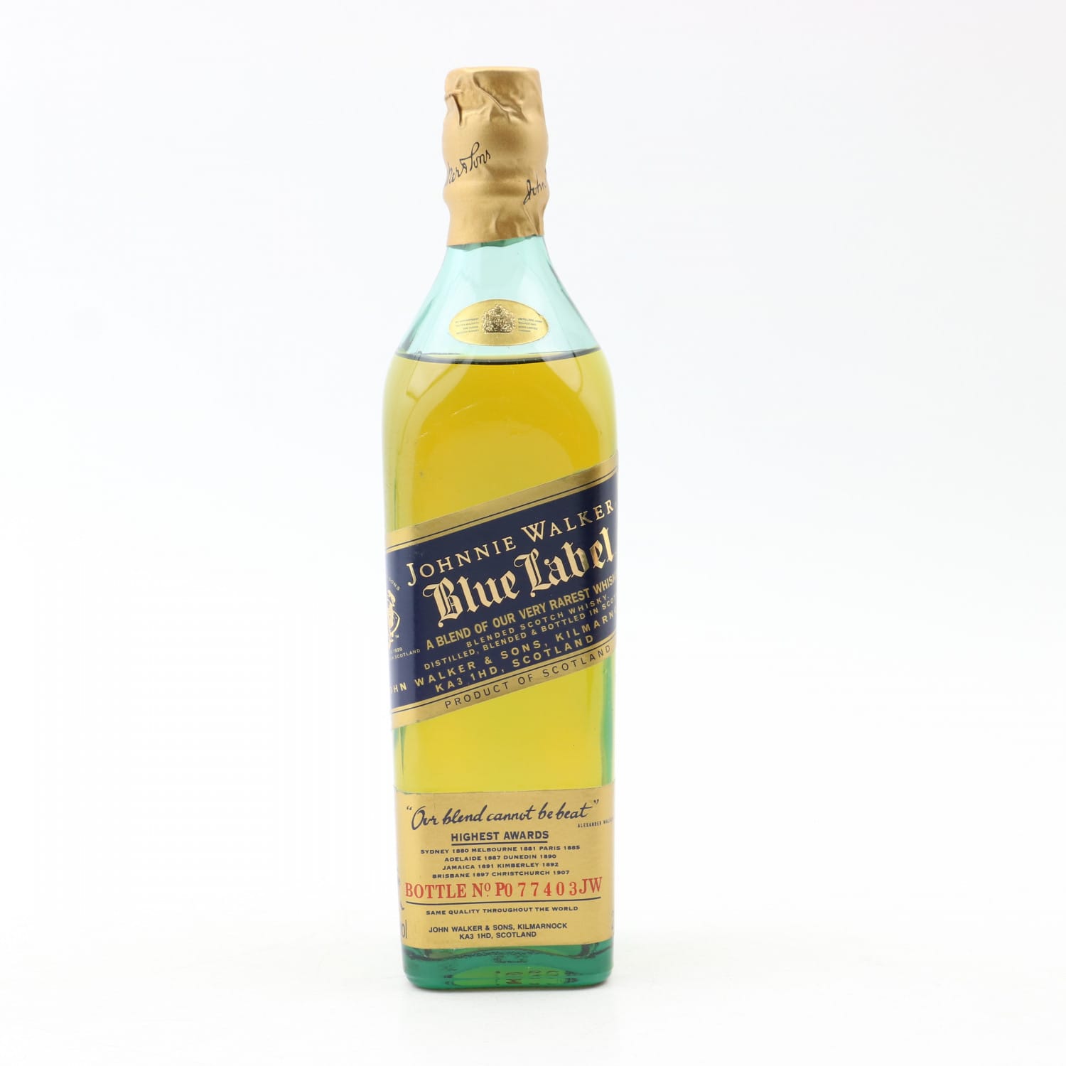 Johnnie Walker Blue Label | The 149th Auction | Scotch Whisky Auctions