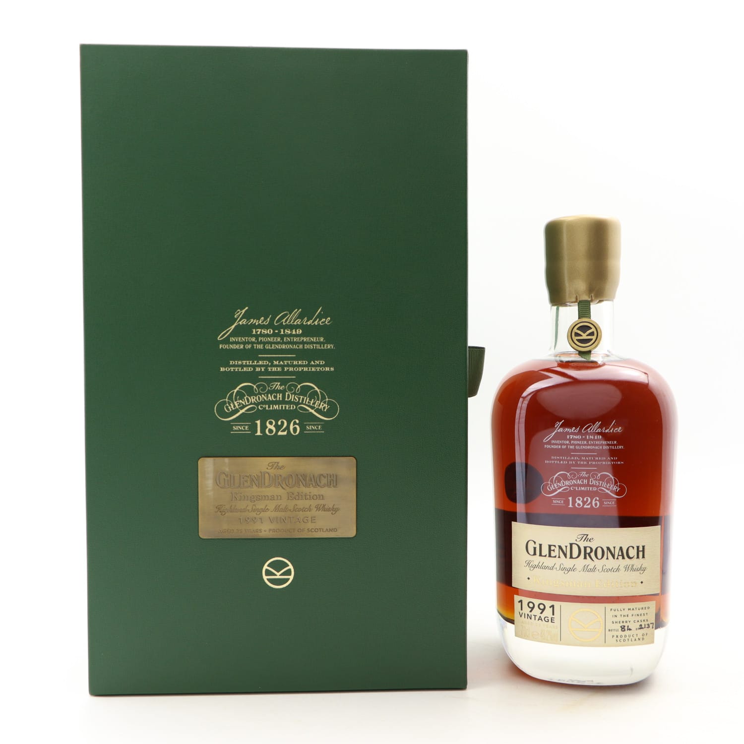 GlenDronach 1991 25 Year Old Kingsman Edition | The 171st Auction ...
