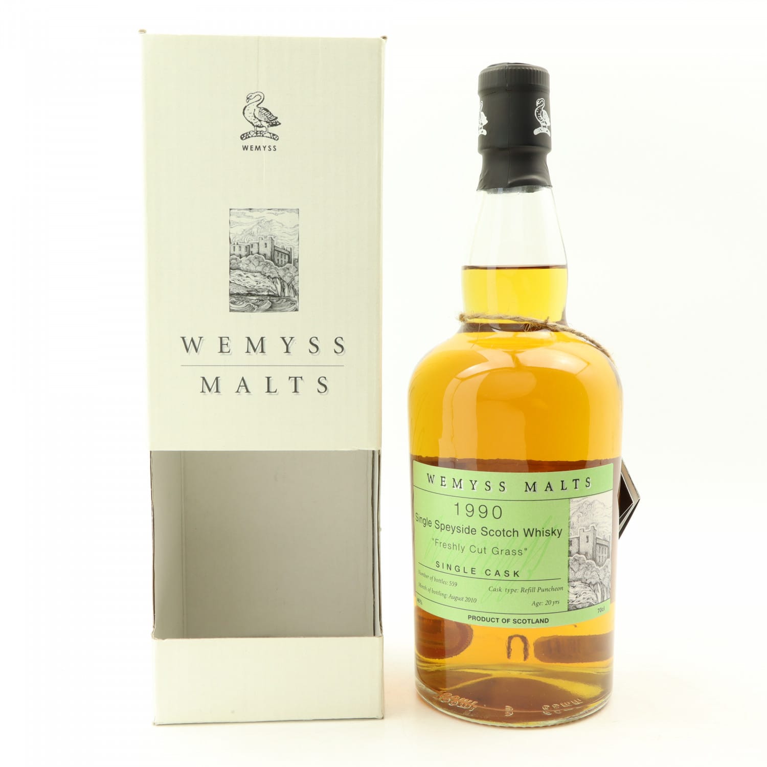 Single Speyside 1990 20 Year Old 'Freshly Cut Grass' Wemyss Malts | The ...