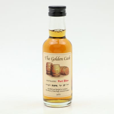 Port Ellen 27 Year Old The Golden Cask Mini 5cl | The 143rd Auction ...
