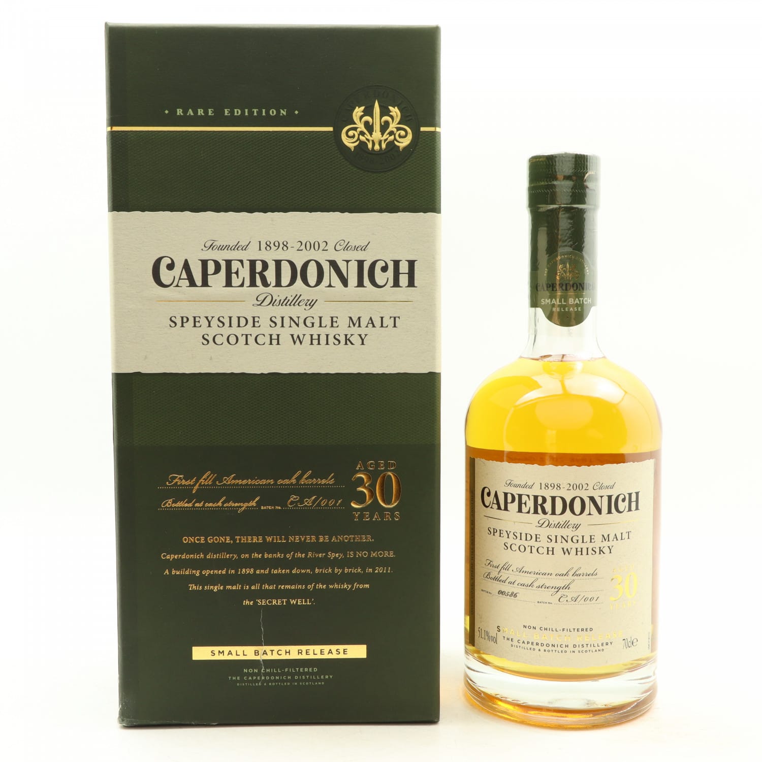 Caperdonich 30 Year Old | The 144th Auction | Scotch Whisky Auctions