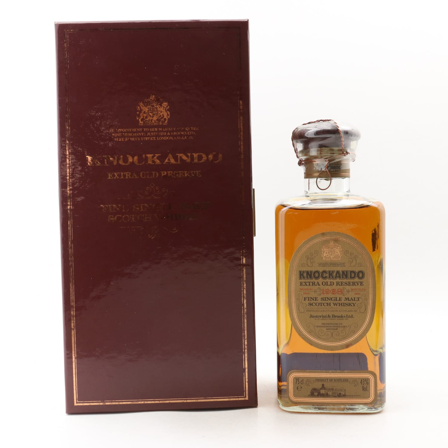 Knockando 1968 Extra Old Reserve 75cl | The 163rd Auction | Scotch ...