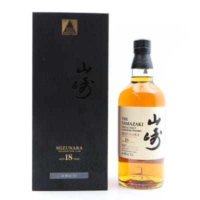 Yamazaki 18 Year Old Mizunara 100th Anniversary Edition | The 169th Auction | Scotch Whisky Auctions