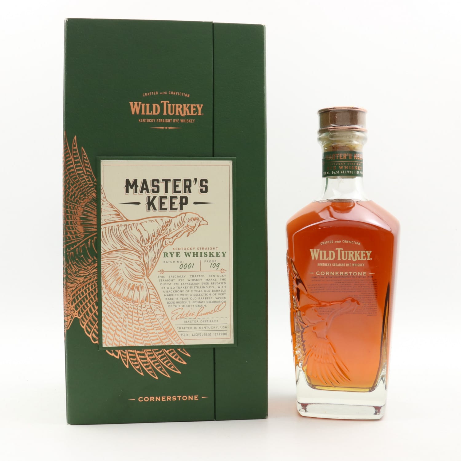 Wild Turkey 9 Year Old Master's Keep Cornerstone Batch #1 75cl | The ...