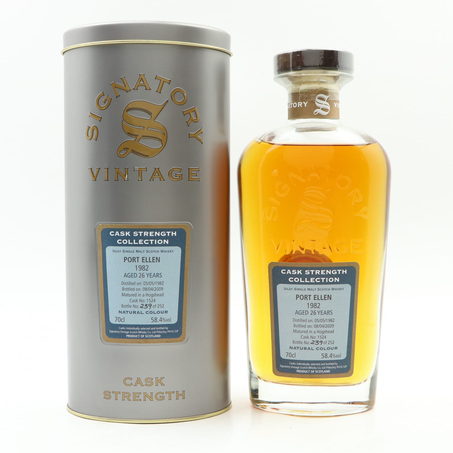 Port Ellen 1982 26 Year Old Signatory | The 142nd Auction | Scotch ...