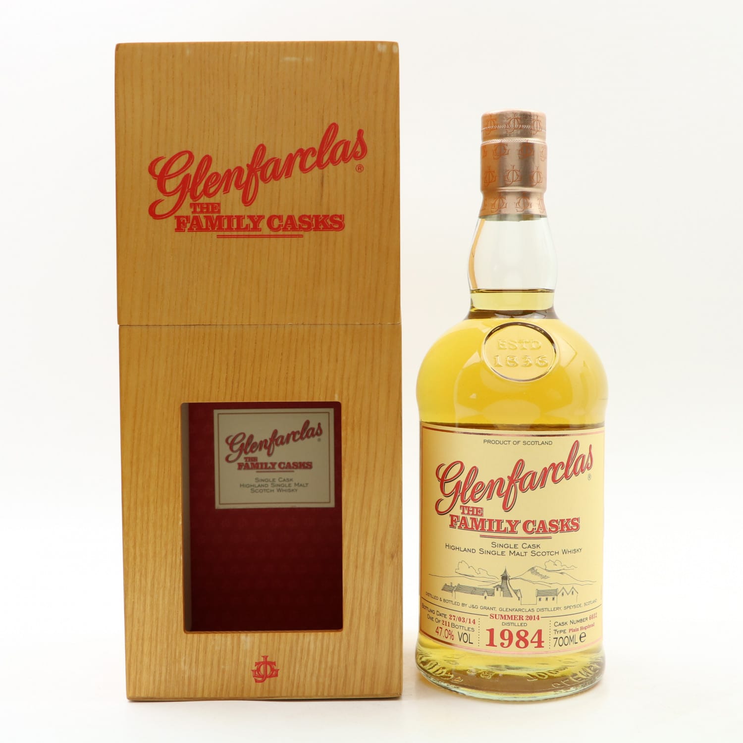 Glenfarclas 1984 Family Cask #6032 | The 143rd Auction | Scotch Whisky ...