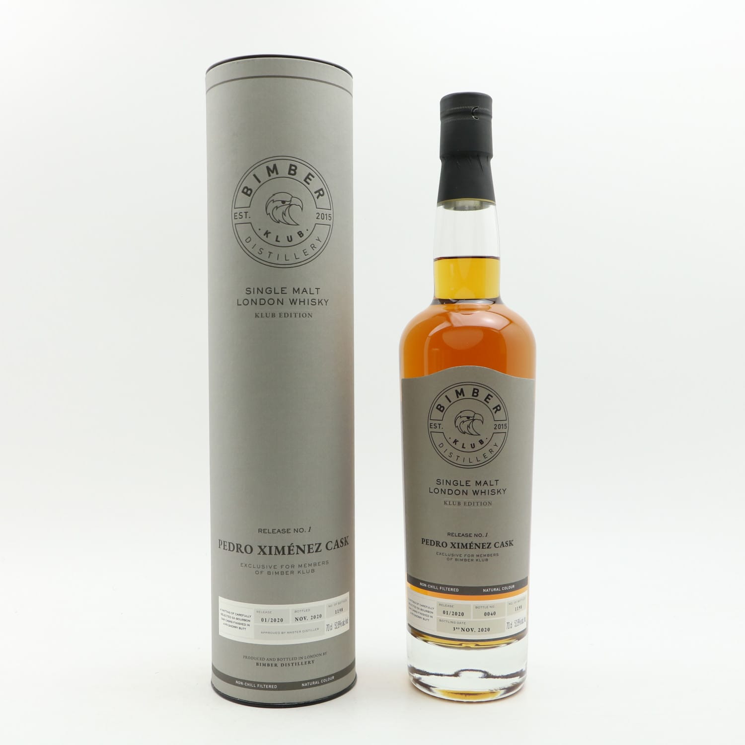 Bimber Pedro Ximenez Cask Release No.1 For Bimber Klub | The 145th ...
