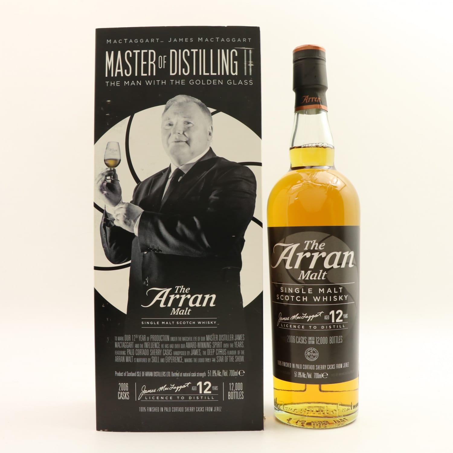 Arran 12 Year Old Master of Distilling II | The 129th Auction | Scotch ...