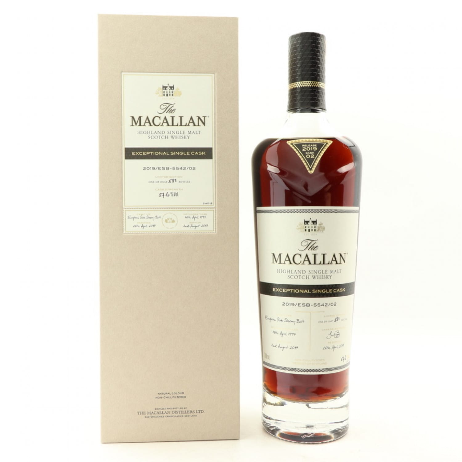 Macallan 1997 Exceptional Cask #02 2019 Release | The 149th Auction ...