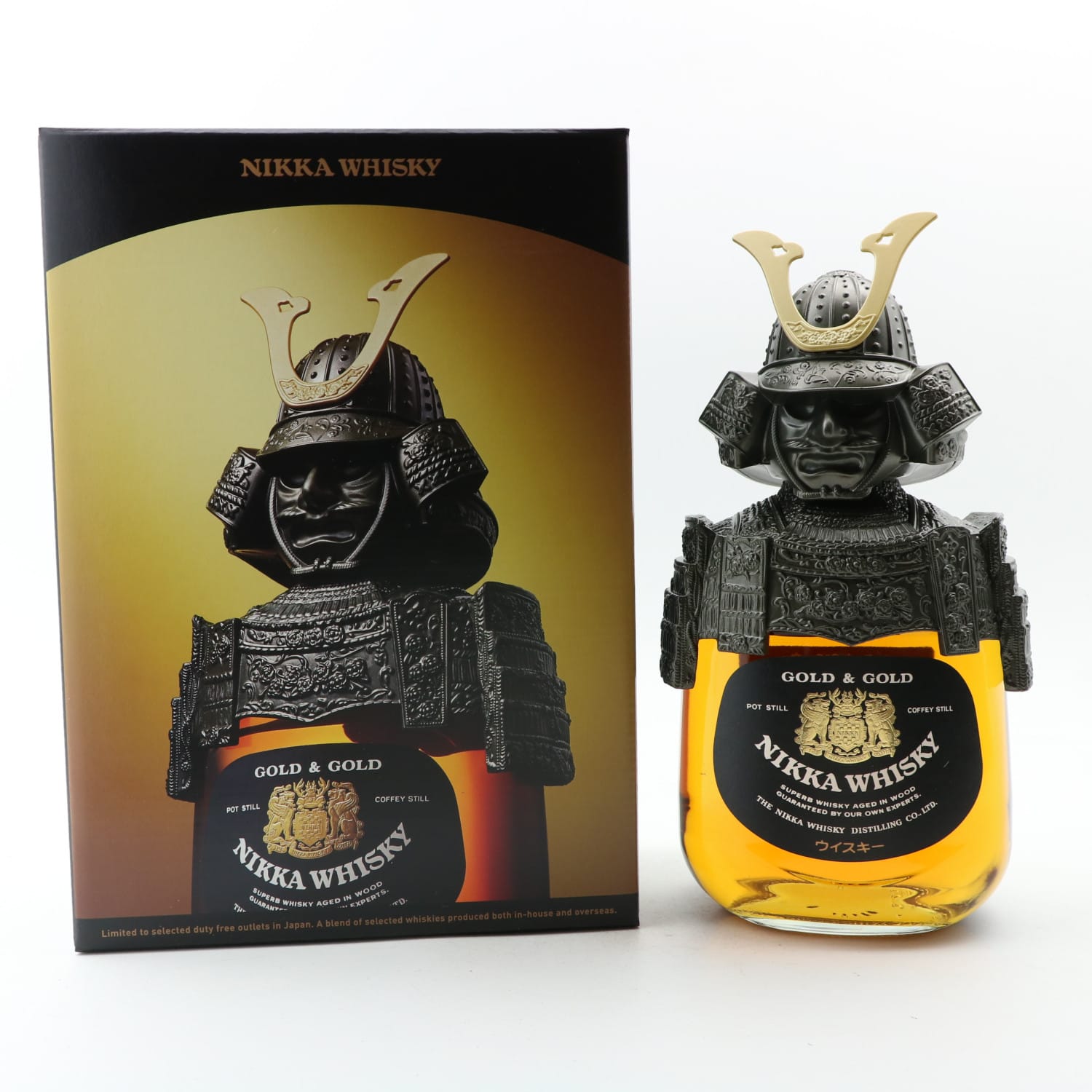 Nikka Gold & Gold Samurai 75cl (Plastic Samurai) | The 167th Auction ...