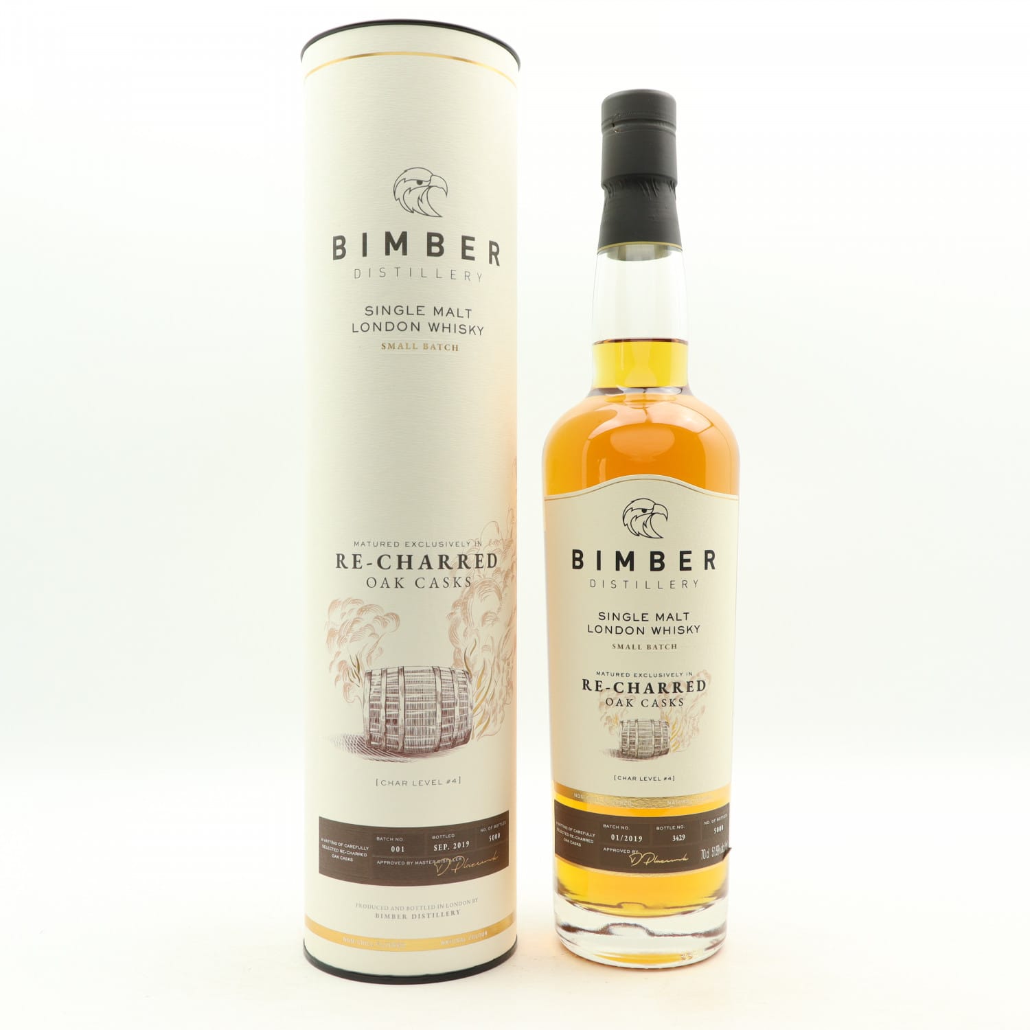 Bimber Re-Charred Oak Batch #1 | The 142nd Auction | Scotch Whisky Auctions