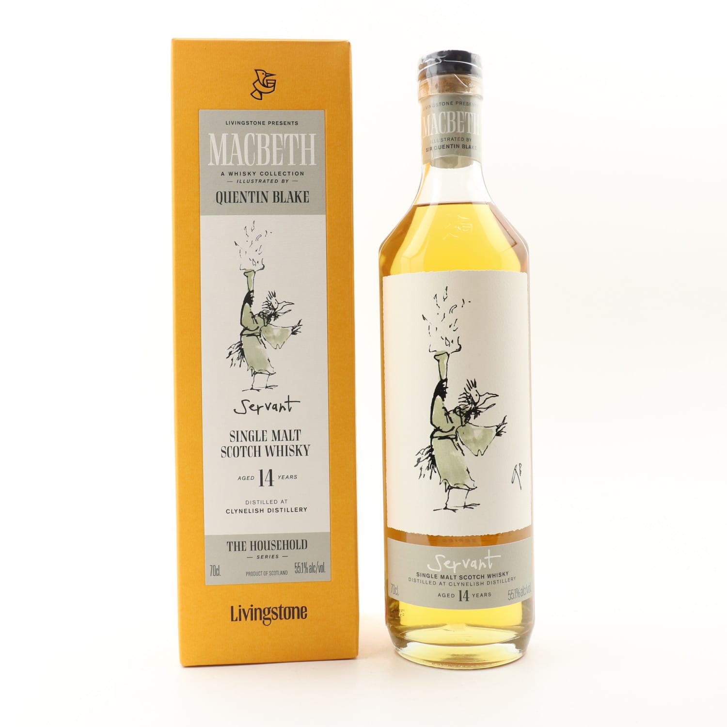 Clynelish 14 Year Old ‘Servant’ Macbeth Collection | The 170th Auction ...