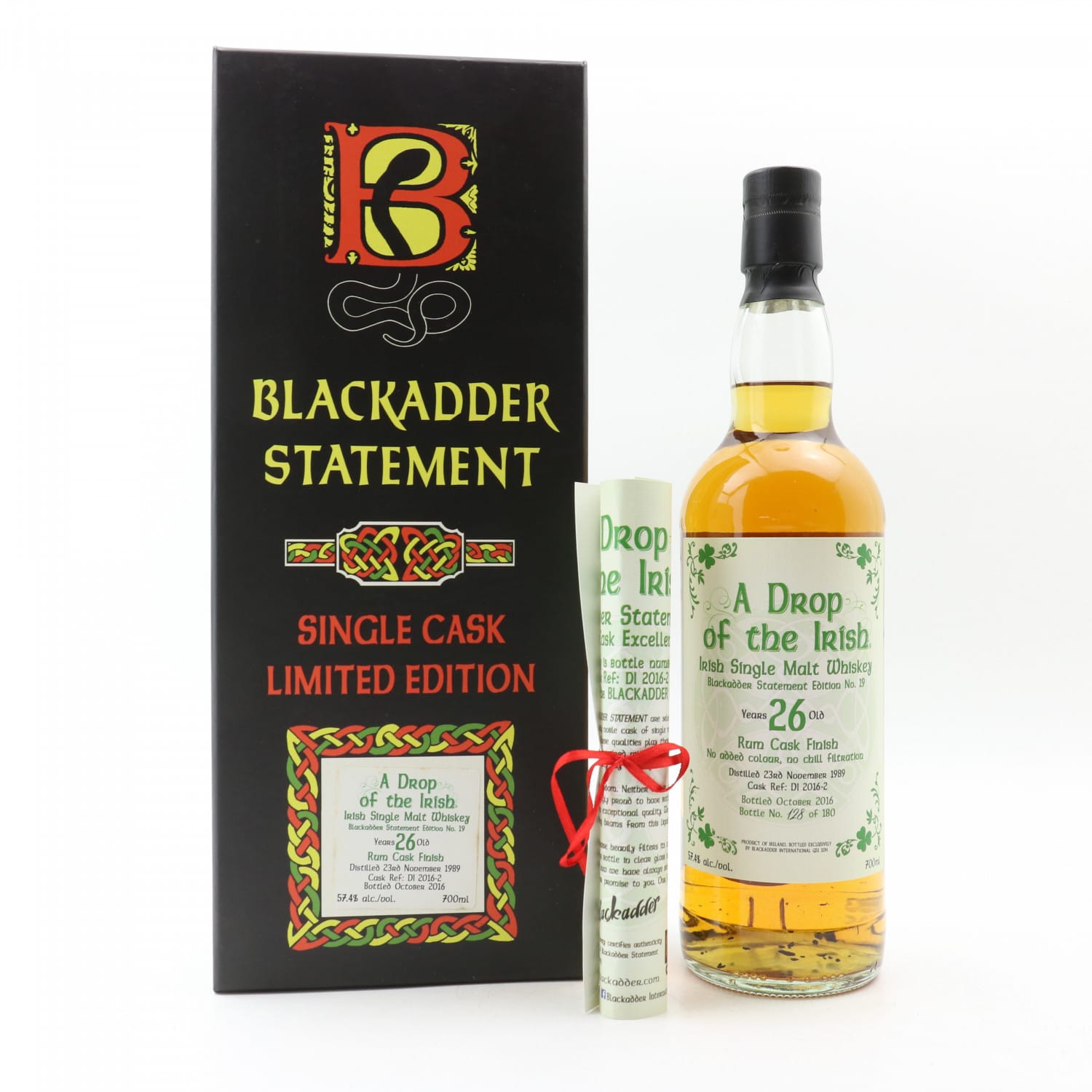 A Drop Of The Irish Blackadder | The 151st Auction | Scotch Whisky Auctions