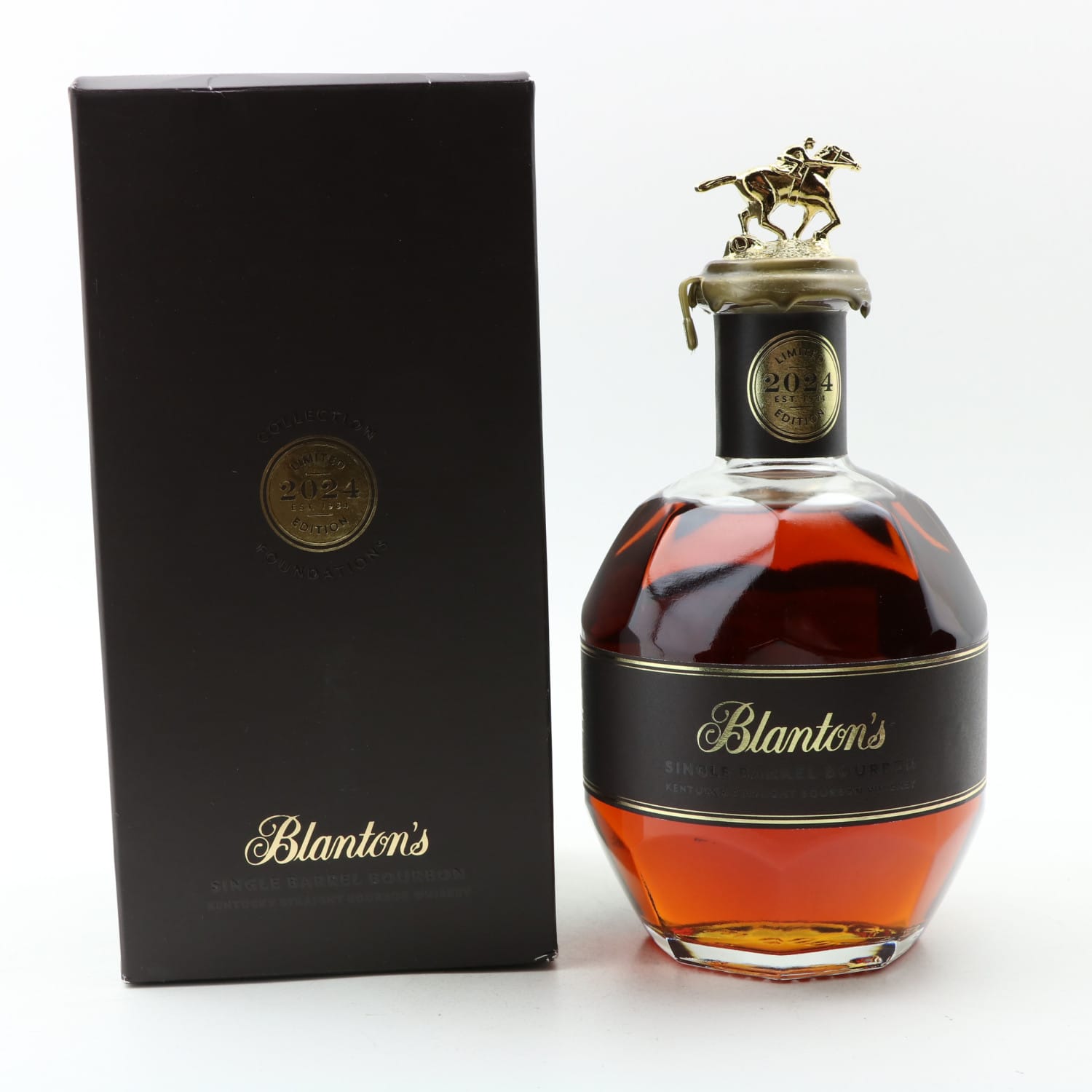 Blanton’s Single Barrel Bourbon Collection Foundations 2024 For La ...