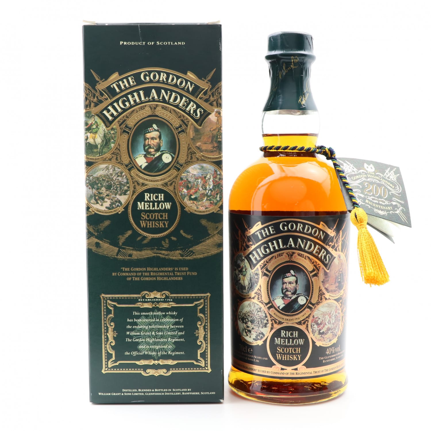 William Grant Gordon Highlanders | The 149th Auction | Scotch Whisky ...