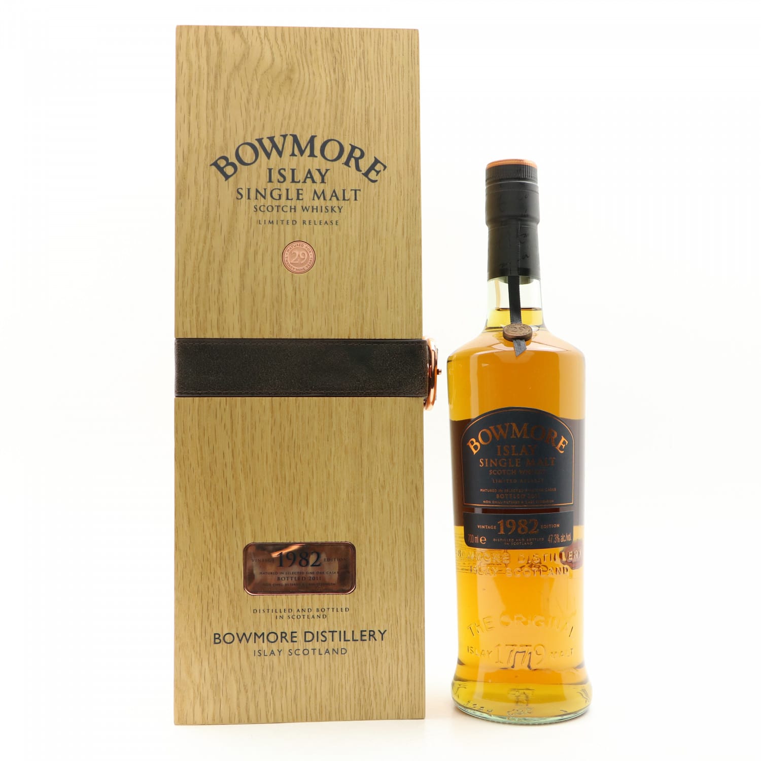 Bowmore 1982 29 Year Old Vintage Release | The 150th Auction | Scotch ...