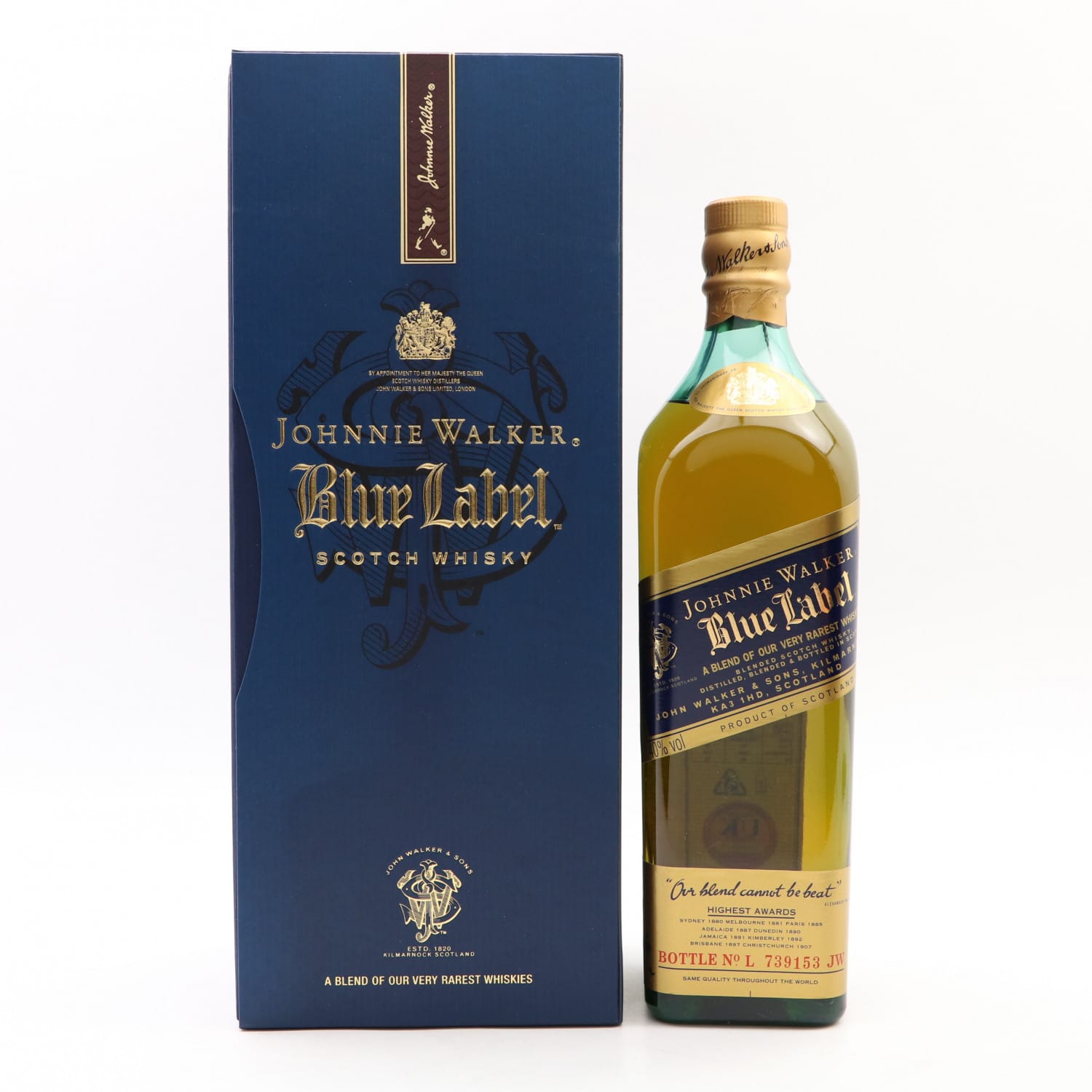 Johnnie Walker Blue Label | The 138th Auction | Scotch Whisky Auctions