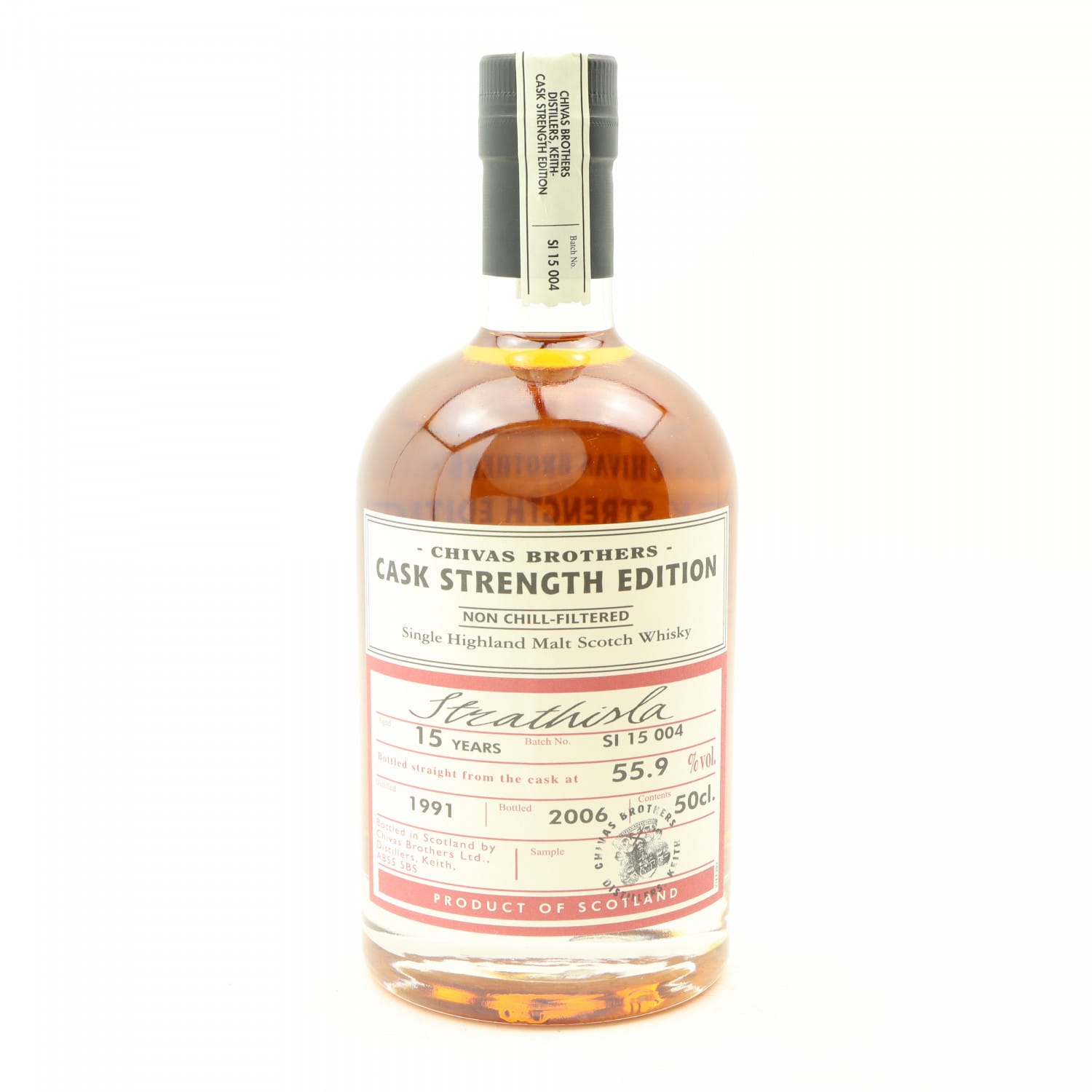 Strathisla 1991 15 Year Old Chivas Brothers Cask Strength Edition | The ...