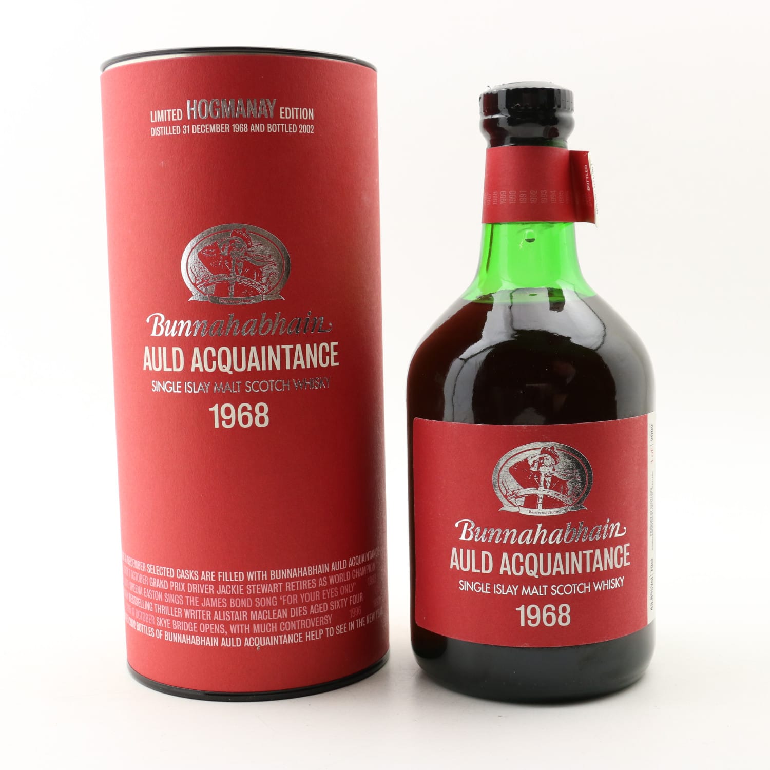 Bunnahabhain 1968 Auld Acquaintance | The 169th Auction | Scotch Whisky ...