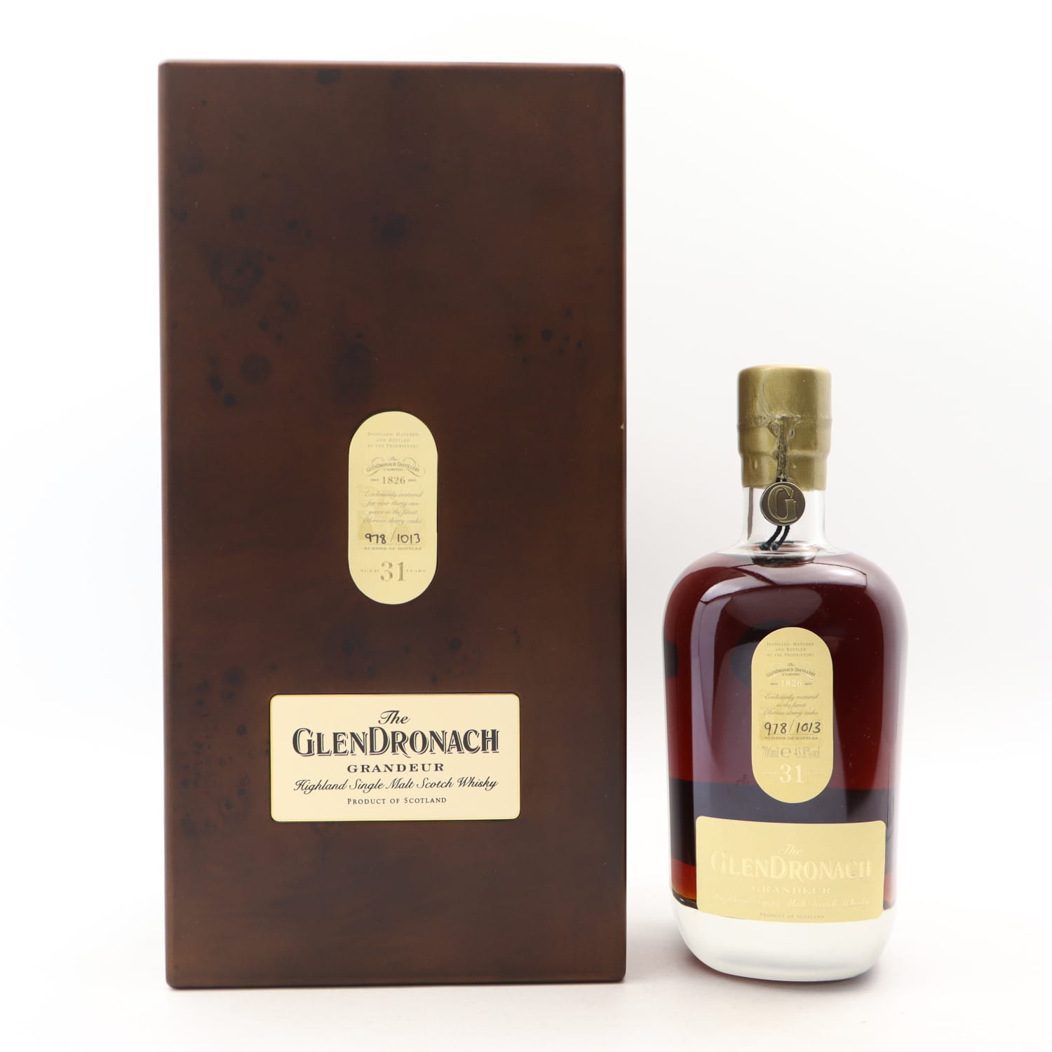 GlenDronach Grandeur 31 Year Old Batch #1 | The 167th Auction | Scotch ...