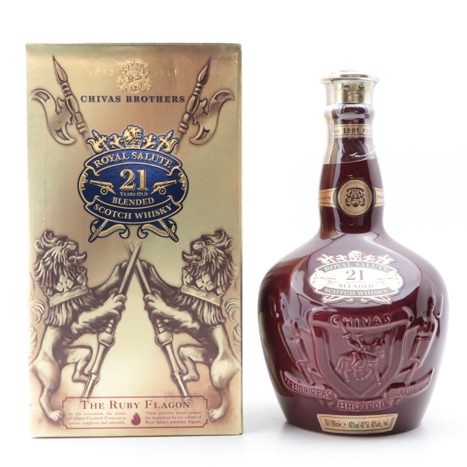 Chivas Royal Salute 21 Year Old Ruby Flagon | The 171st Auction ...