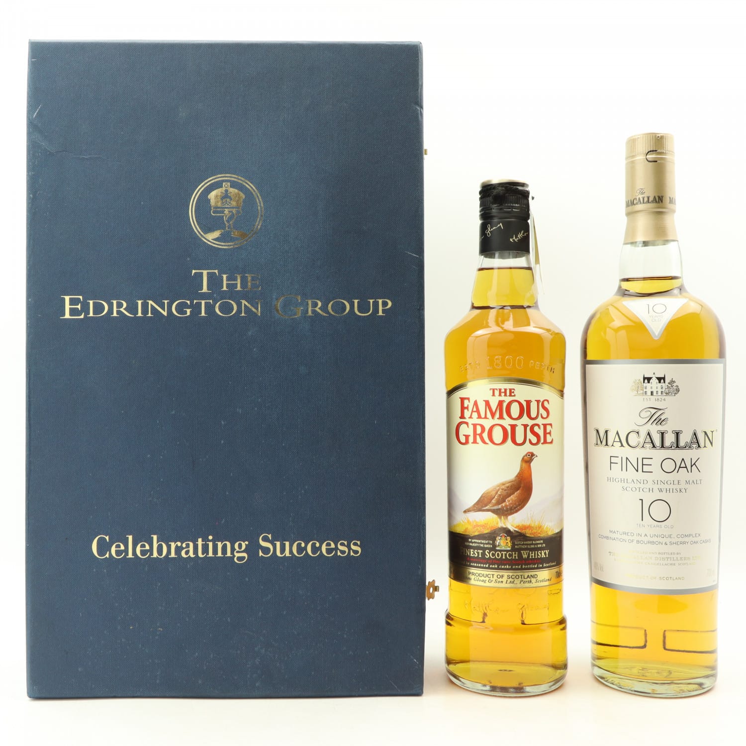 Edrington Celebrating Success Famous Grouse & Macallan 12 Year Old Fine ...