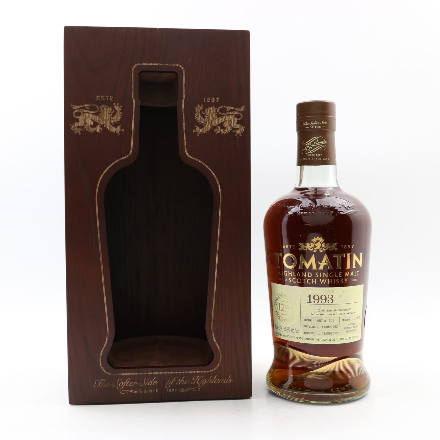 Tomatin 1993 Single Cask #6810 125th Anniversary | The 144th Auction ...