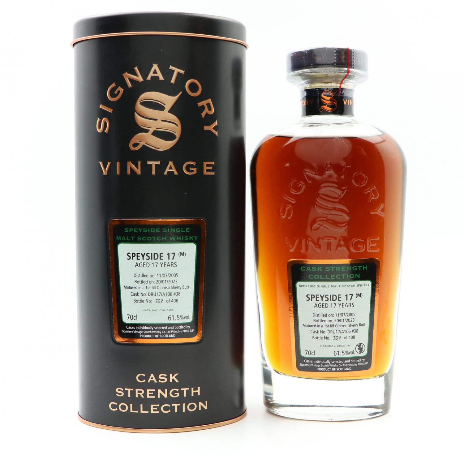 Speyside (M) 2005 17 Year Old Signatory | The 143rd Auction | Scotch ...