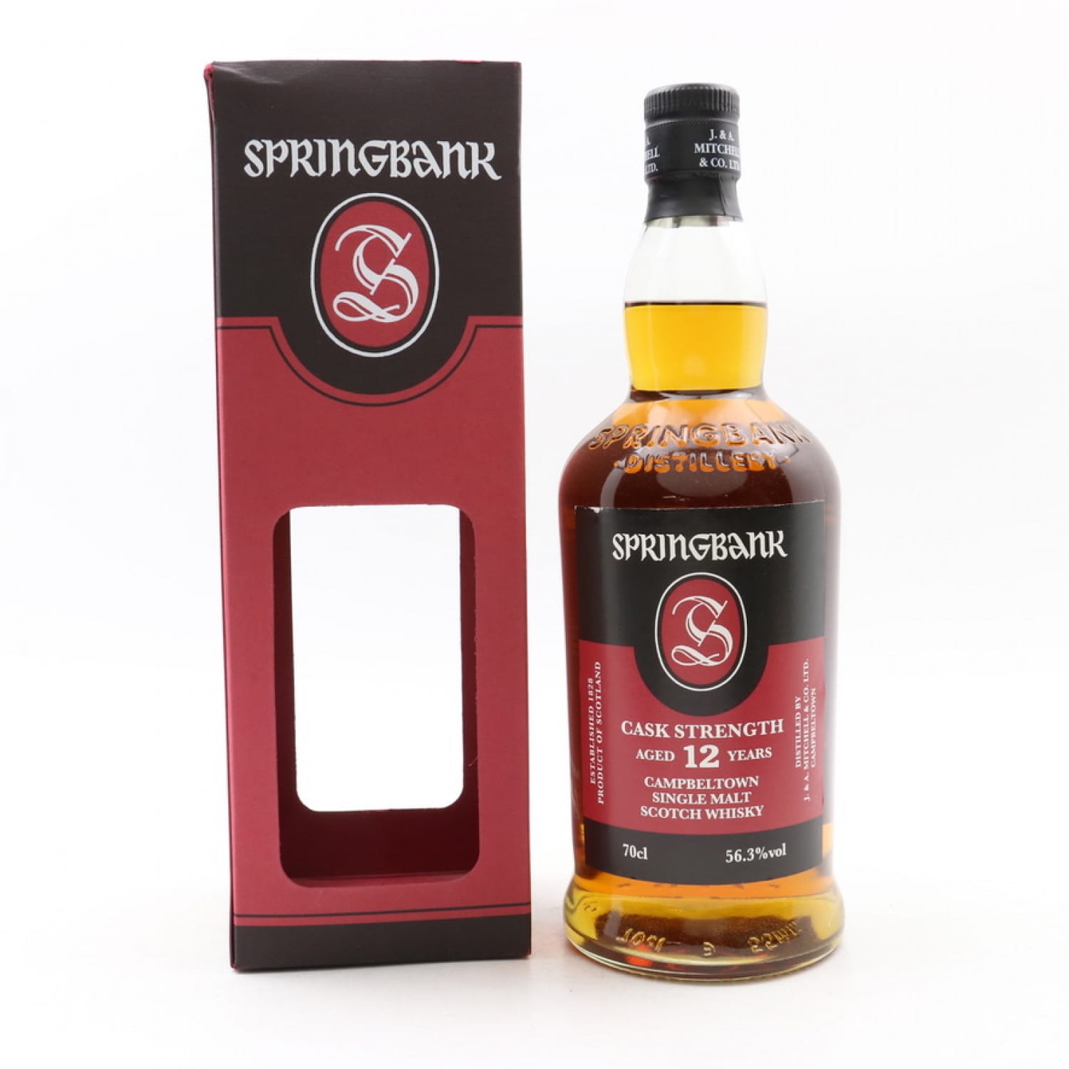 Springbank 12 Year Old Cask Strength 2018 Release | The 143rd Auction ...