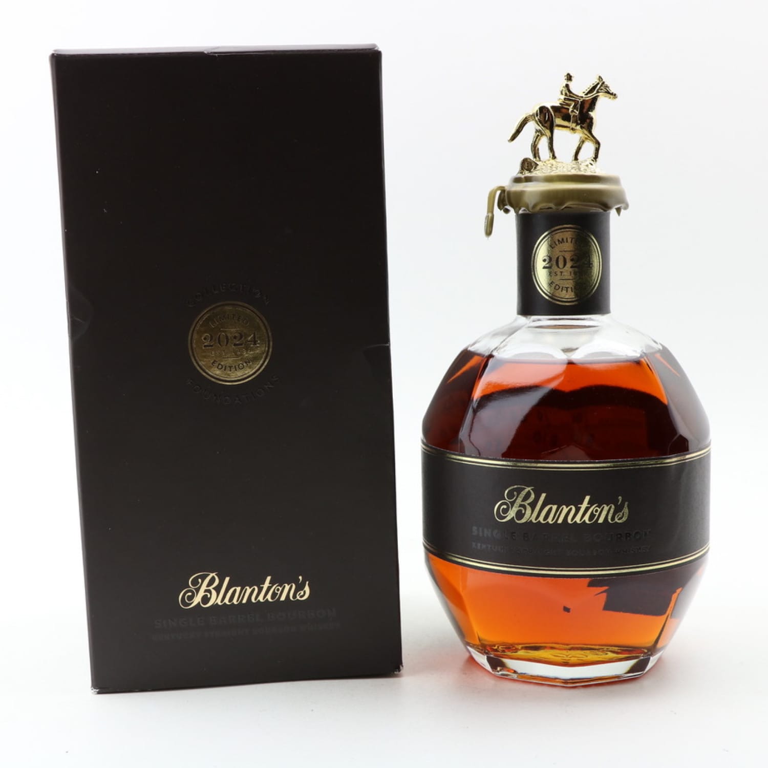 Blanton’s Single Barrel Bourbon Collection Foundations 2024 For La ...