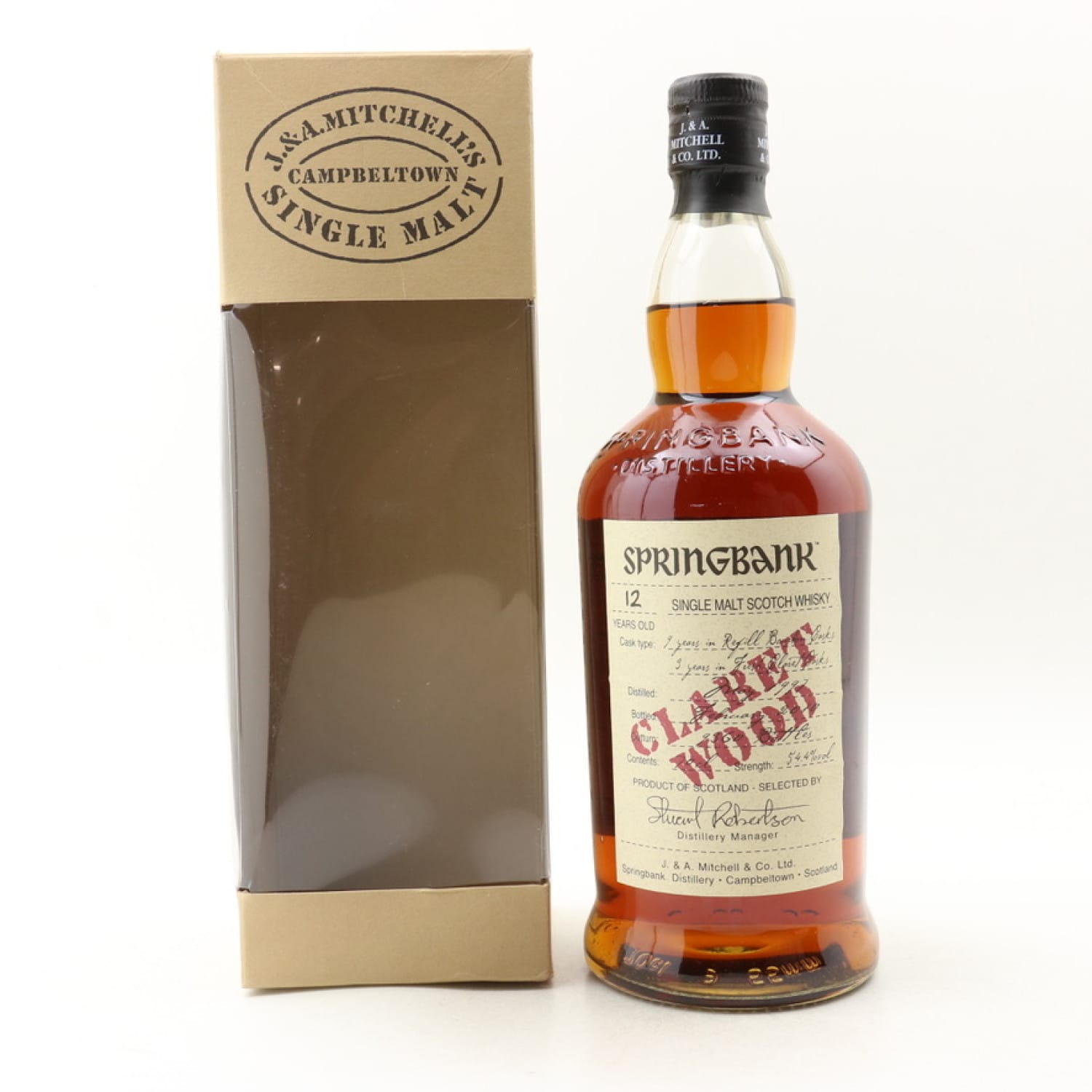 Springbank 1997 12 Year Old Claret Wood | The 164th Auction | Scotch ...