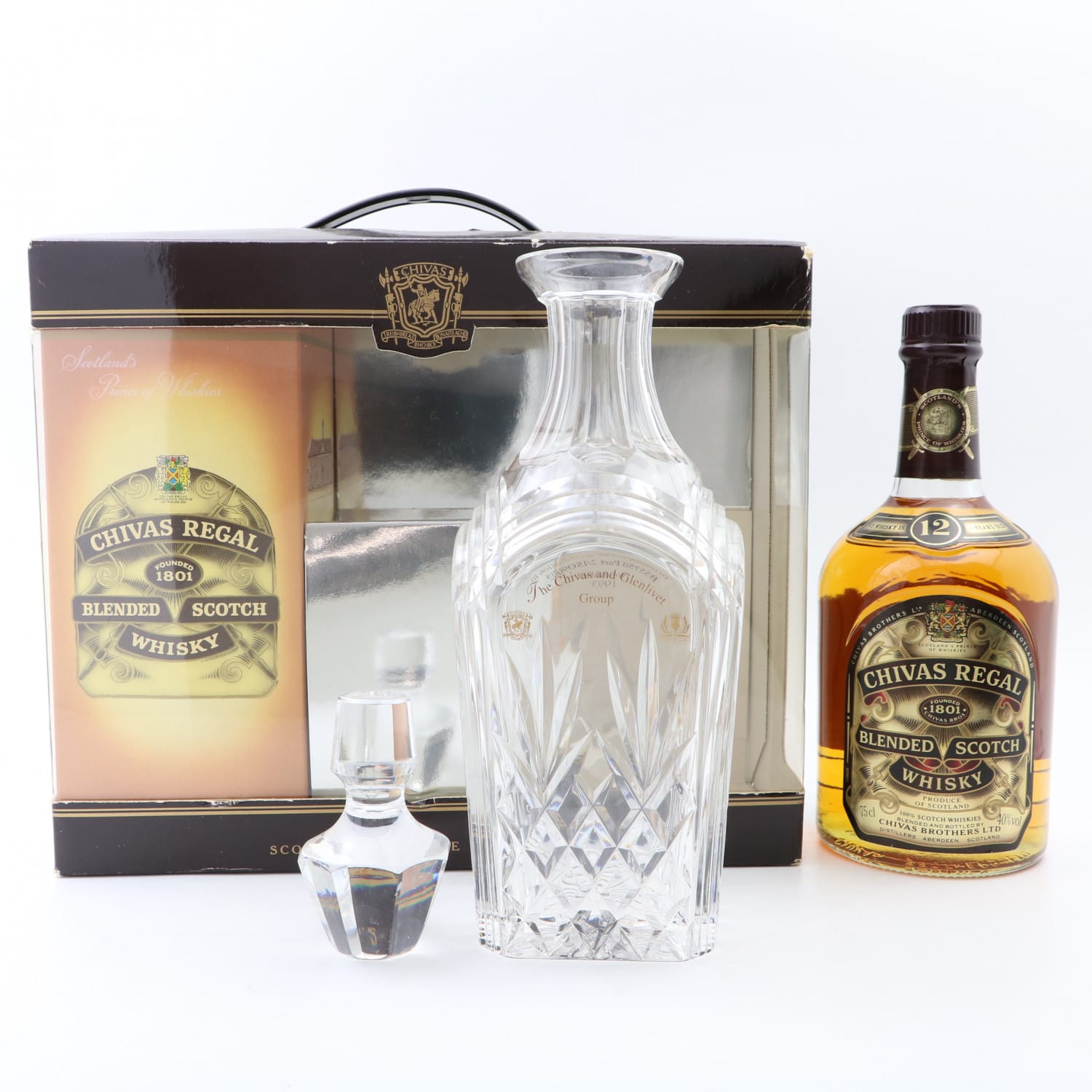 Chivas Regal 12 Year Old Quality Standard Commemorative Bottling 75cl ...