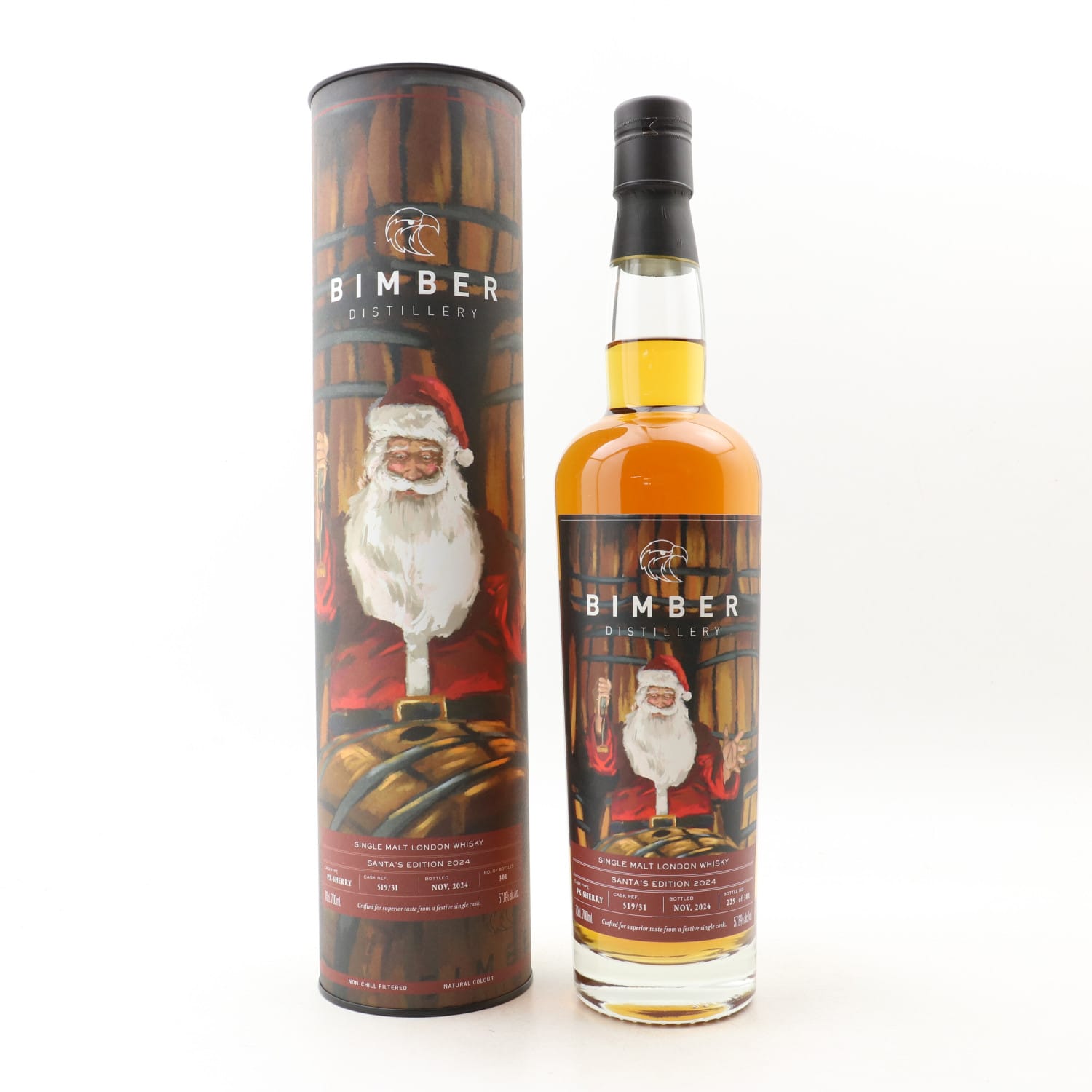 Bimber Single Cask #519/31 Santa’s Edition 2024 | The 164th Auction ...