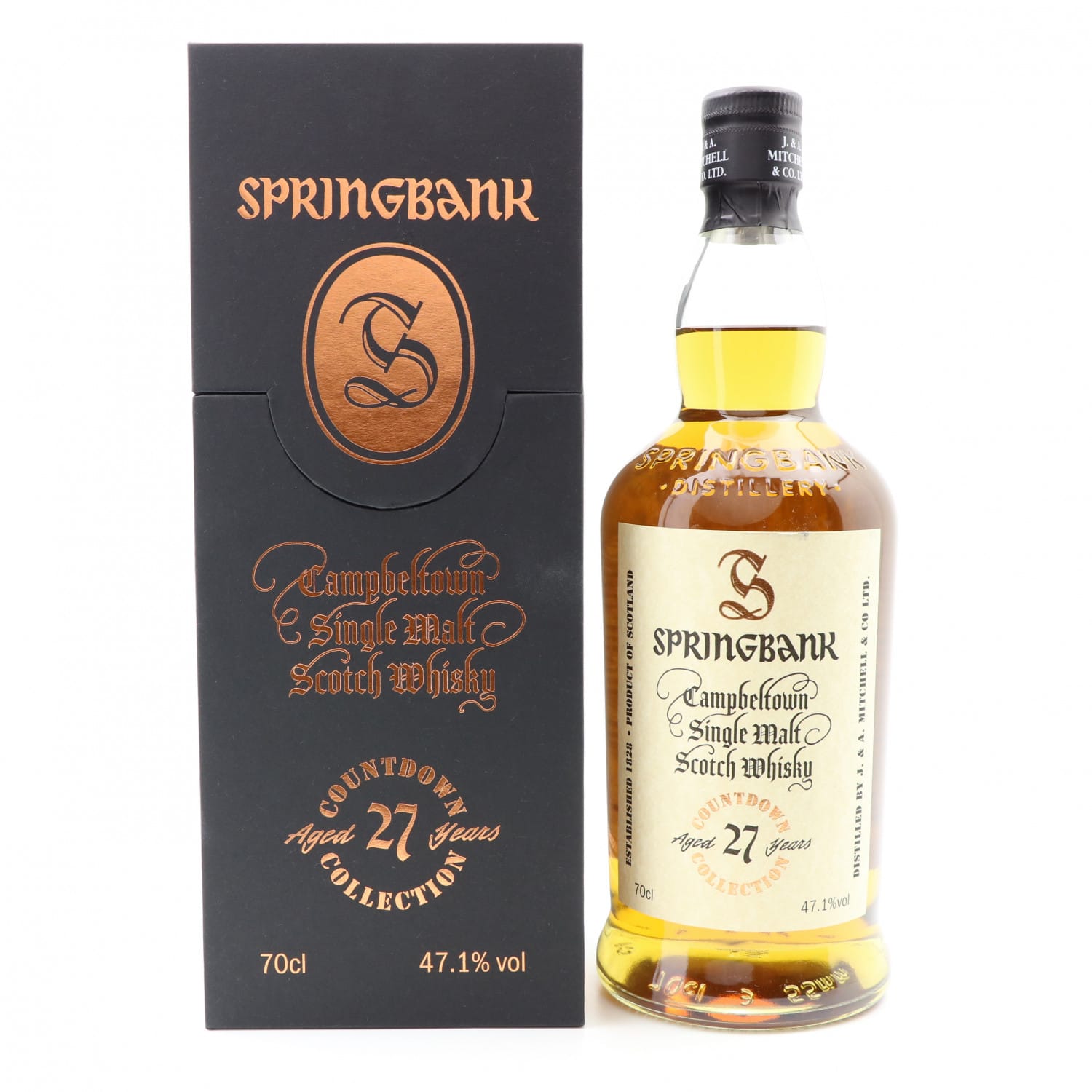 Springbank 27 Year Old Countdown Collection | The 150th Auction ...