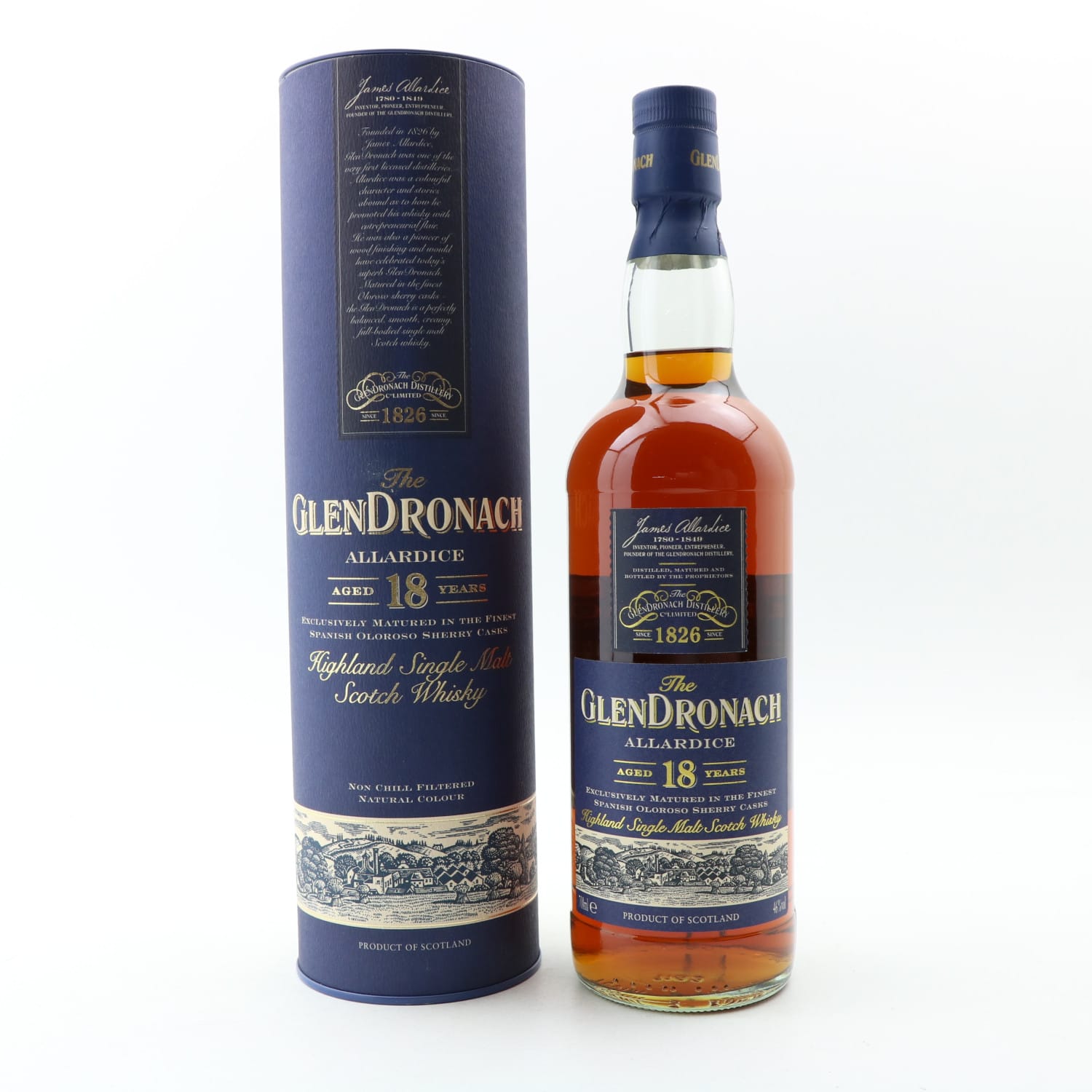 Glendronach 18 Year Old Allardice 2009 Release | The 166th Auction ...