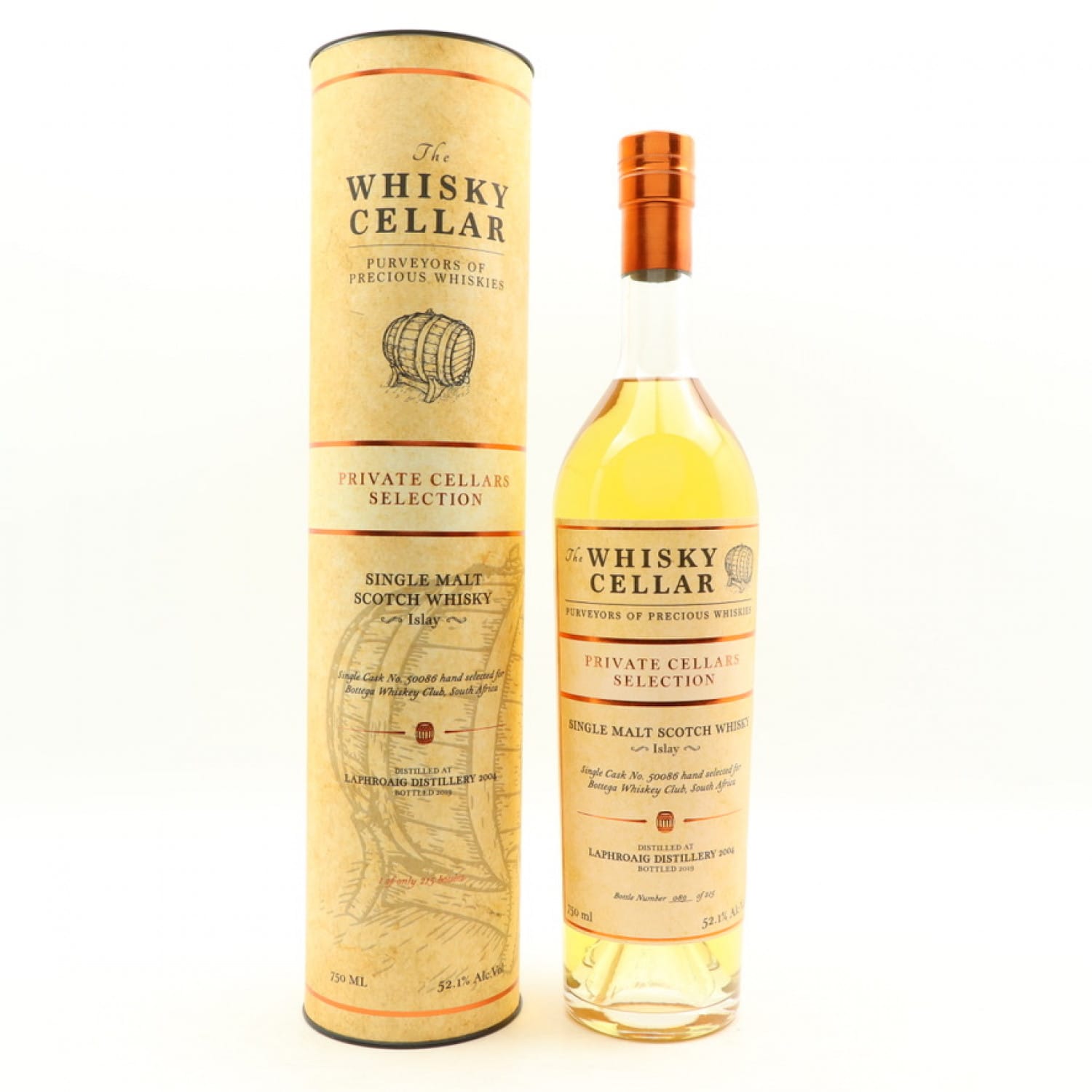 Laphroaig 2004 Whiskey Cellar For Bottega Whiskey Club South Africa 75cl | The 144th Auction ...