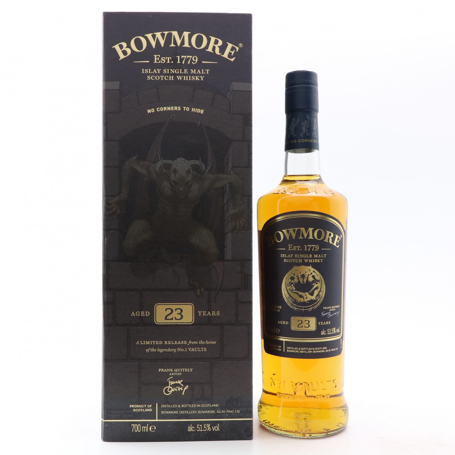 Bowmore 23 Year Old No Corners To Hide | The 159th Auction | Scotch ...