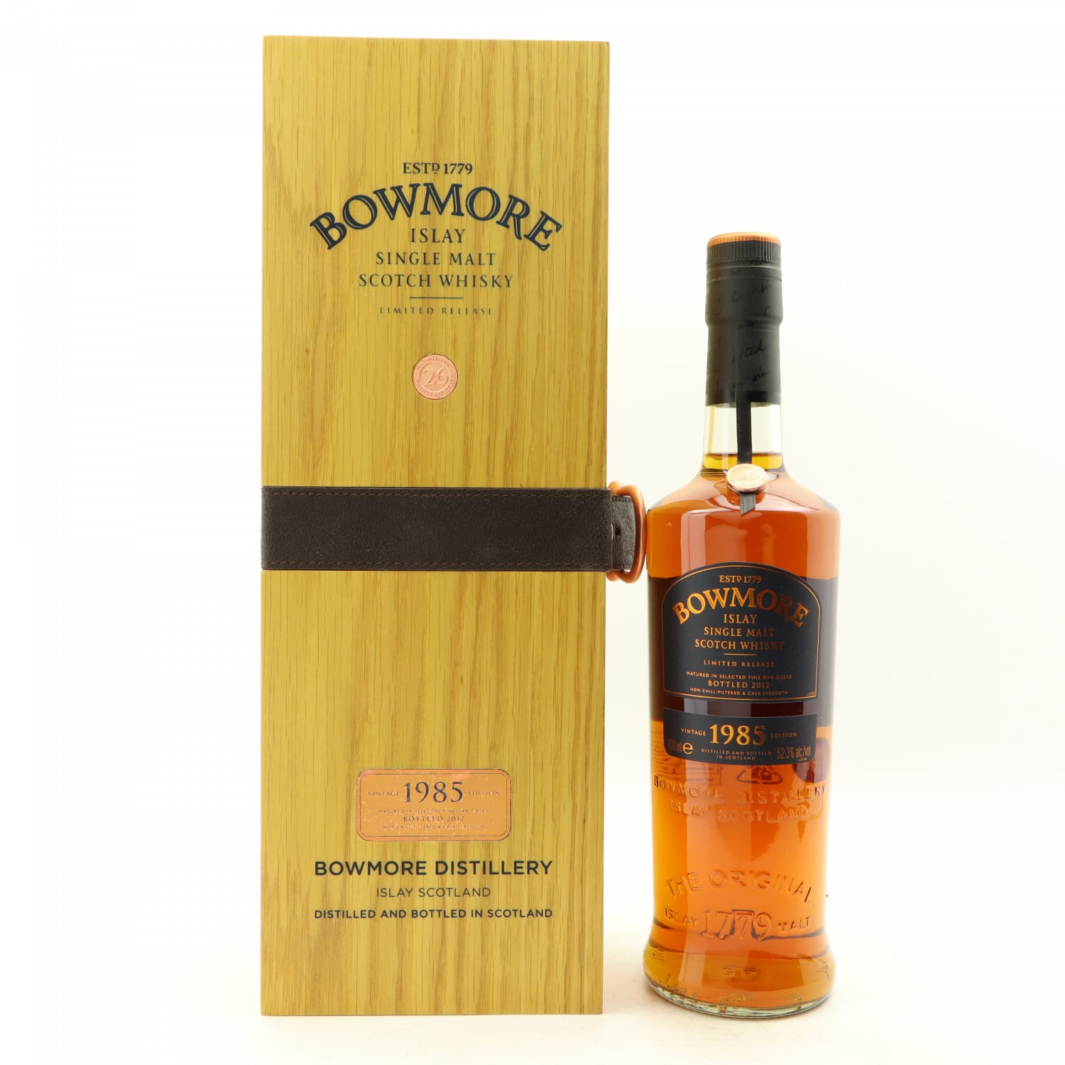 Bowmore 1985 26 Year Old Vintage Release | The 147th Auction | Scotch ...