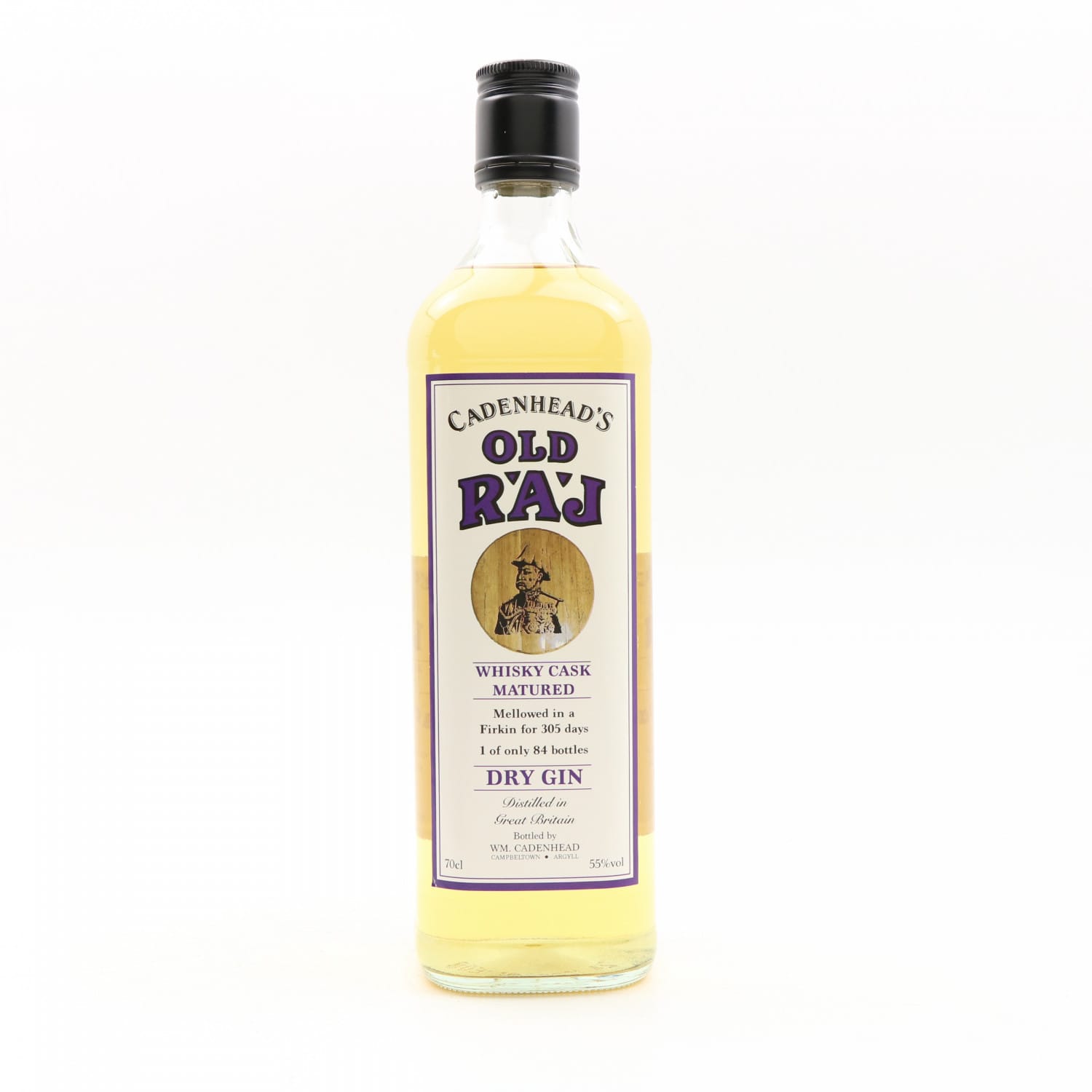 Old Raj Dry Gin Cadenhead's | The 135th Auction | Scotch Whisky Auctions