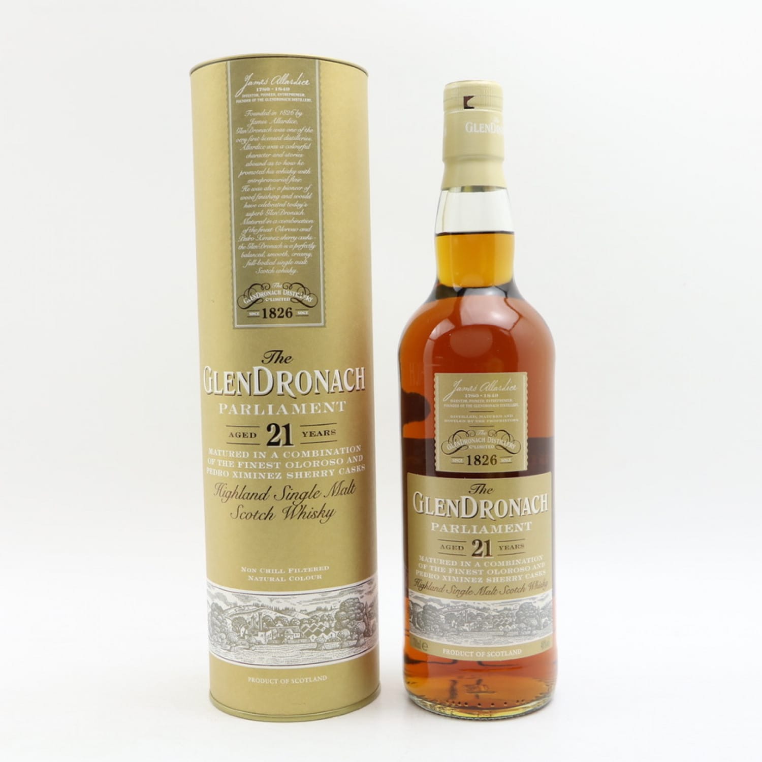 GlenDronach 21 Year Old Parliament | The 142nd Auction | Scotch Whisky ...