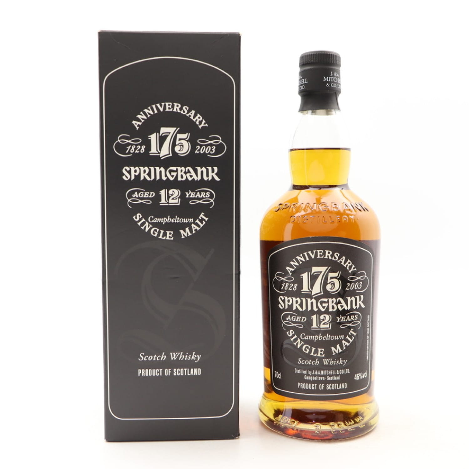 Springbank 12 Year Old 175th Anniversary | The 171st Auction | Scotch ...