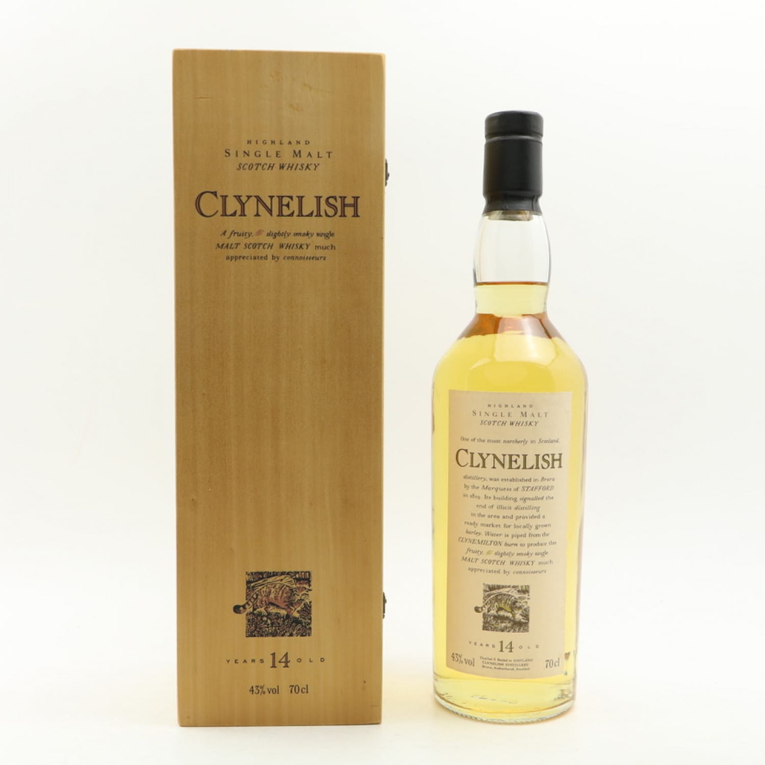 Flora & Fauna Clynelish 14 Year Old In Wooden Box | The 147th Auction ...