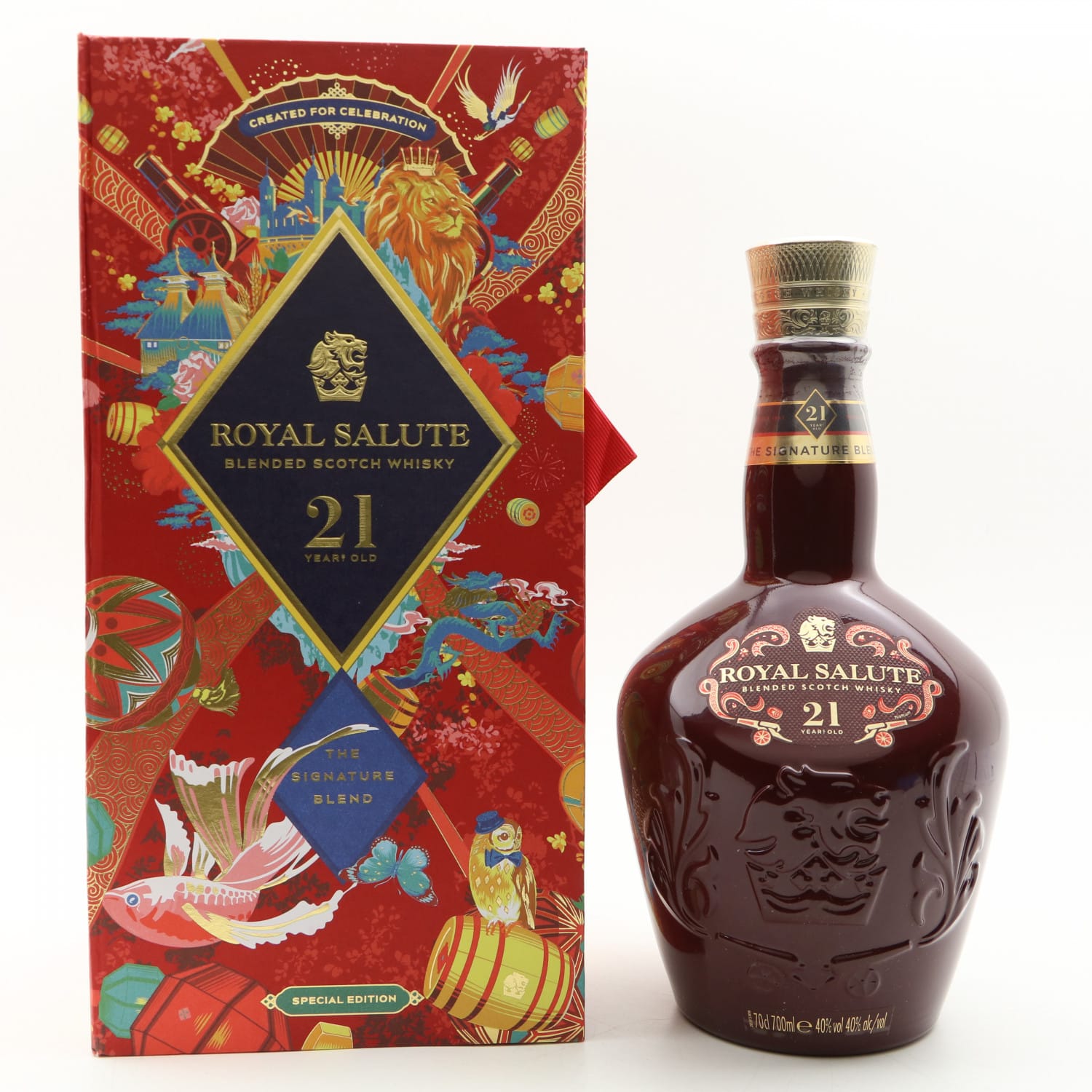 Chivas Royal Salute 21 Year Old Signature Blend Lunar New Year Trajan ...